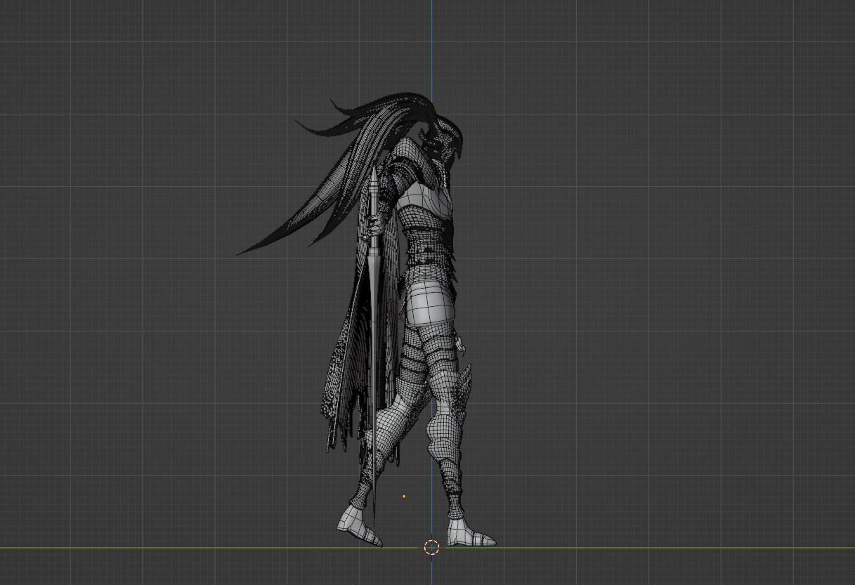 Igris - Solo Leveling 3D Model by Summerforce