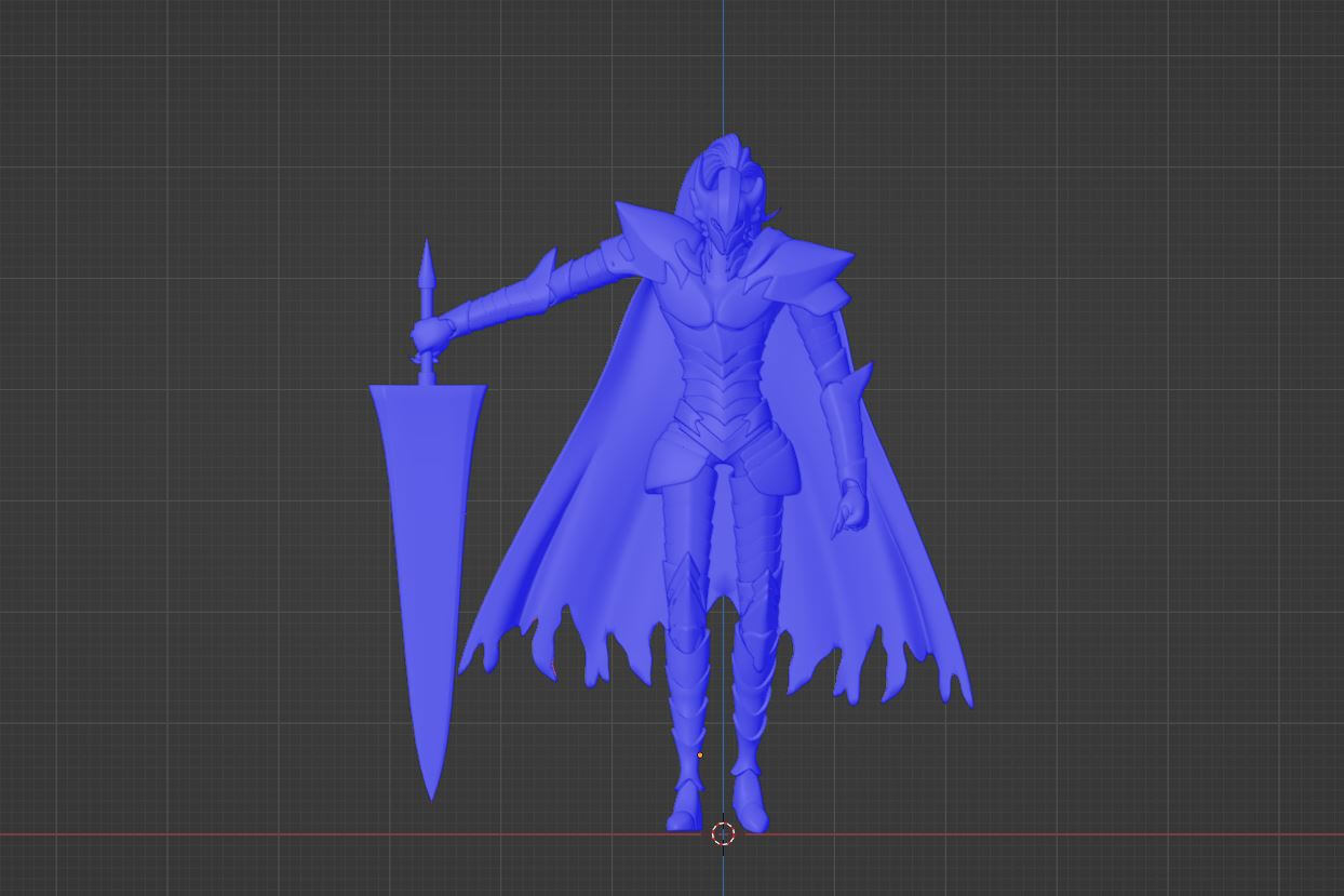 Igris - Solo Leveling 3D Model by Summerforce