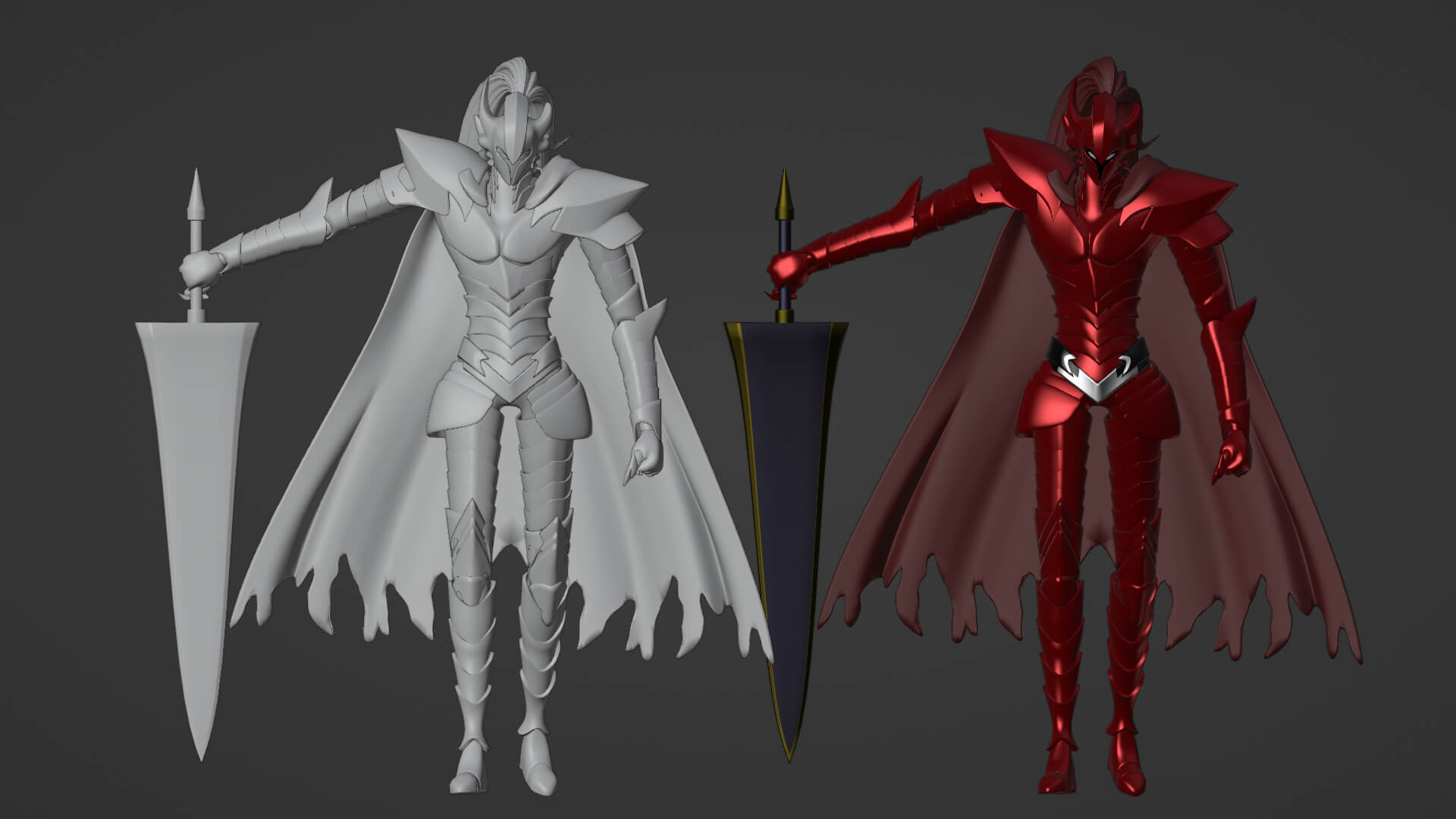 Igris - Solo Leveling 3D Model by Summerforce