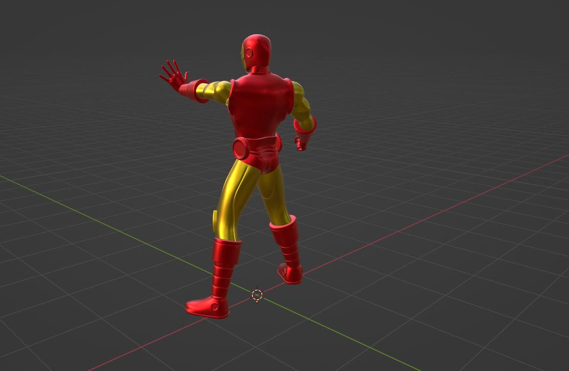 Ironman Classic - Marvel Comics 3D Model by Summerforce