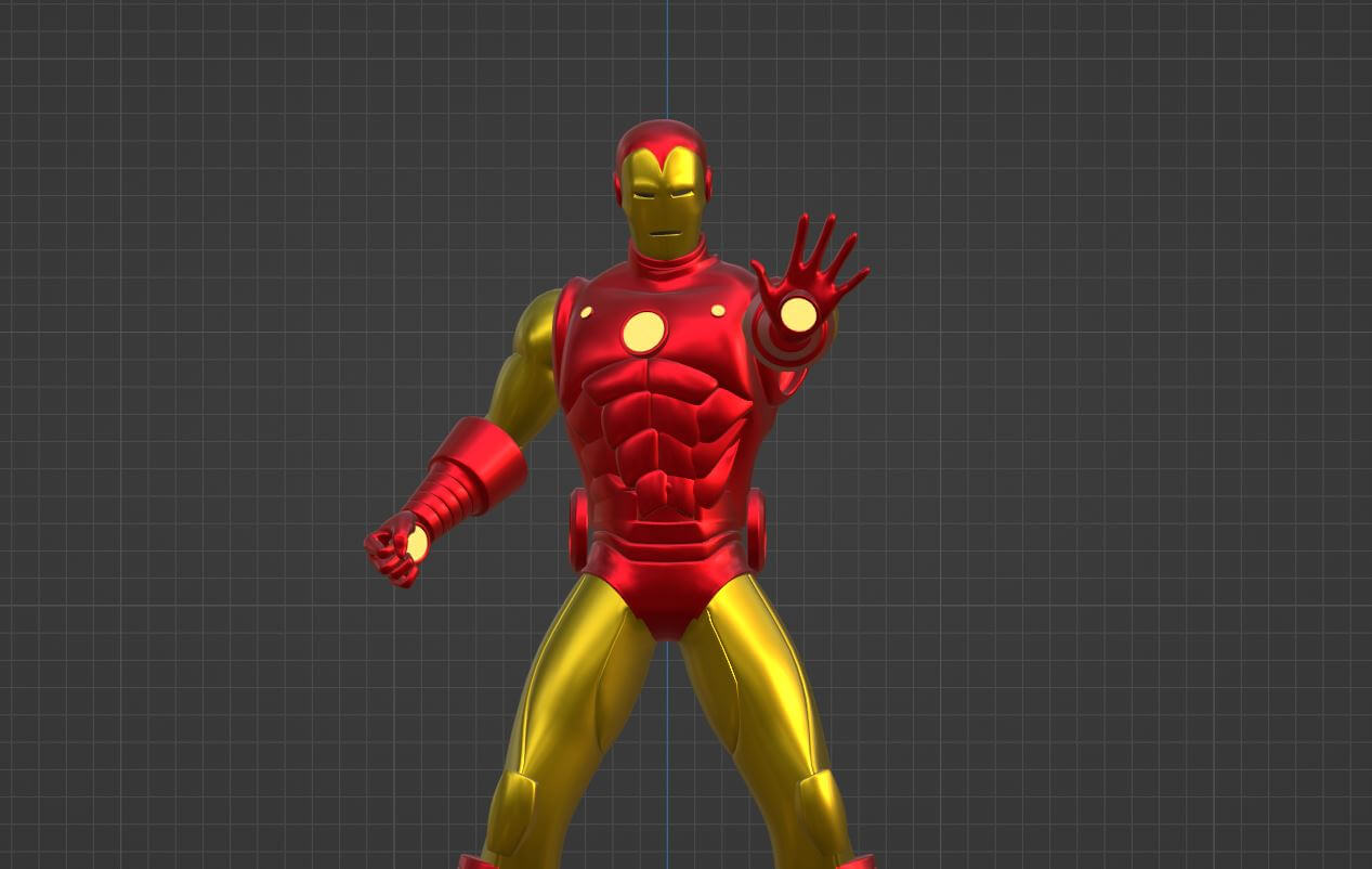 Ironman Classic - Marvel Comics 3D Model by Summerforce