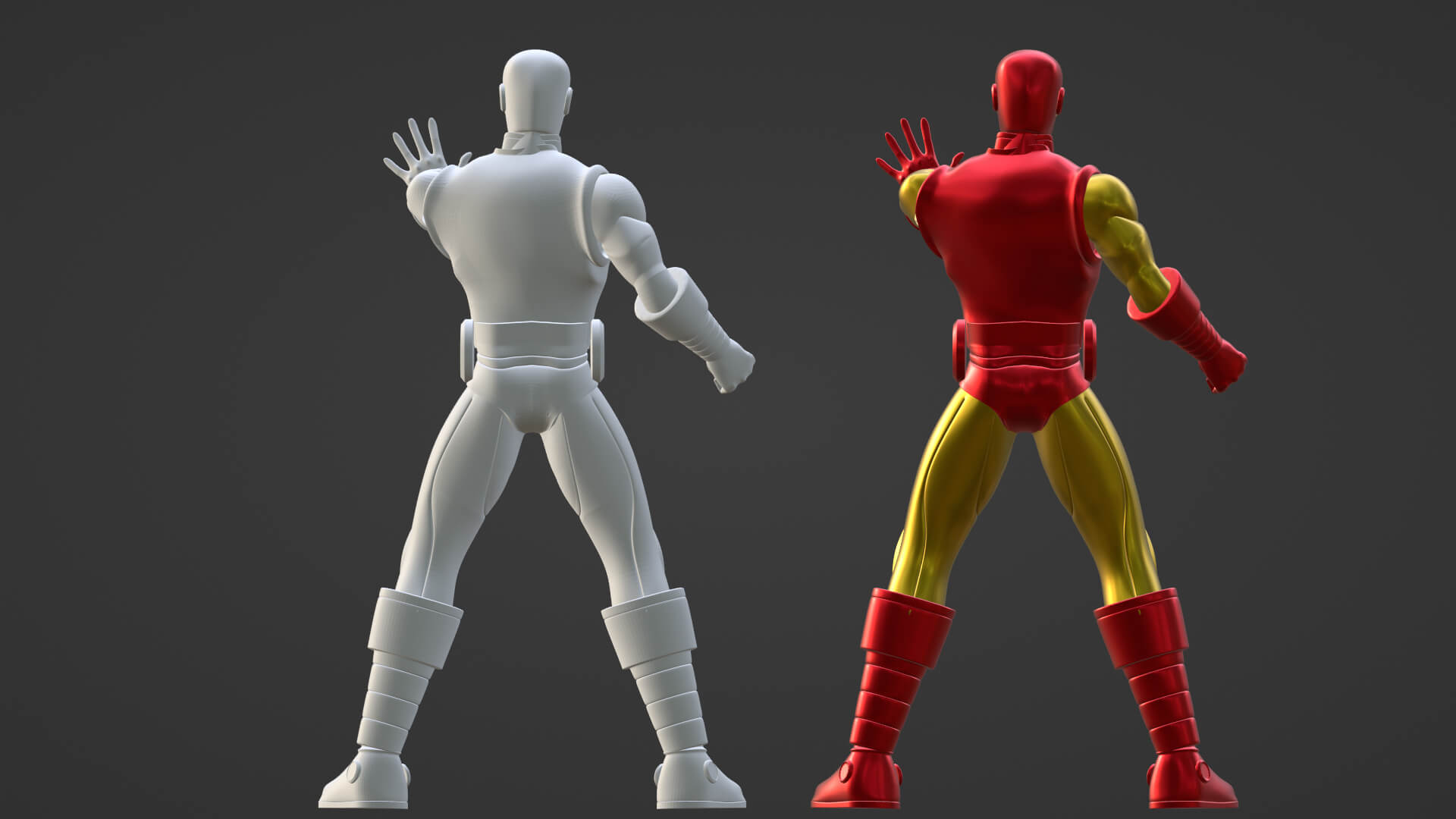 Ironman Classic - Marvel Comics 3D Model by Summerforce