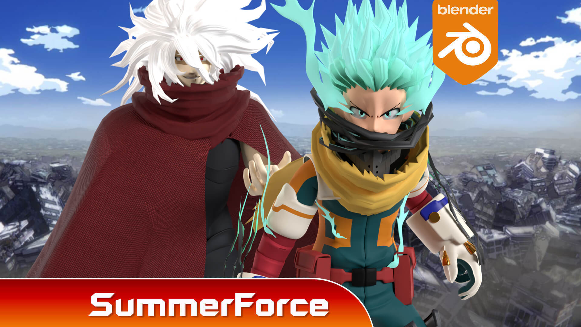 Izuku Midoriya - Deku - My Hero Academia 3D Model by Summerforce