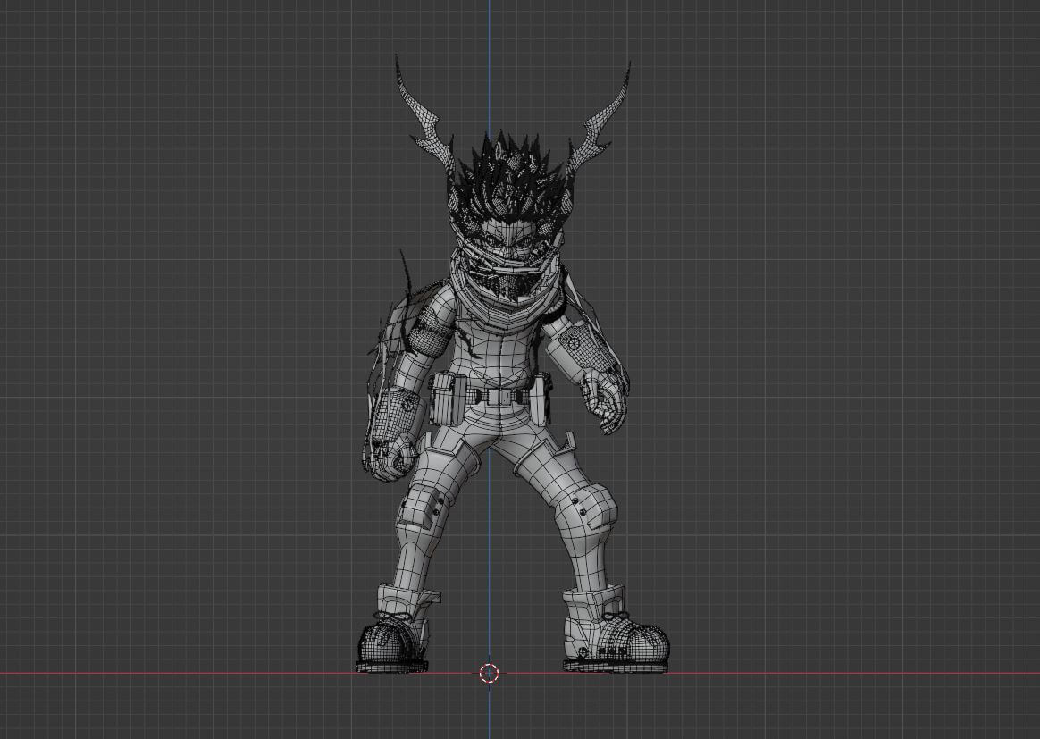 Izuku Midoriya - Deku - My Hero Academia 3D Model by Summerforce