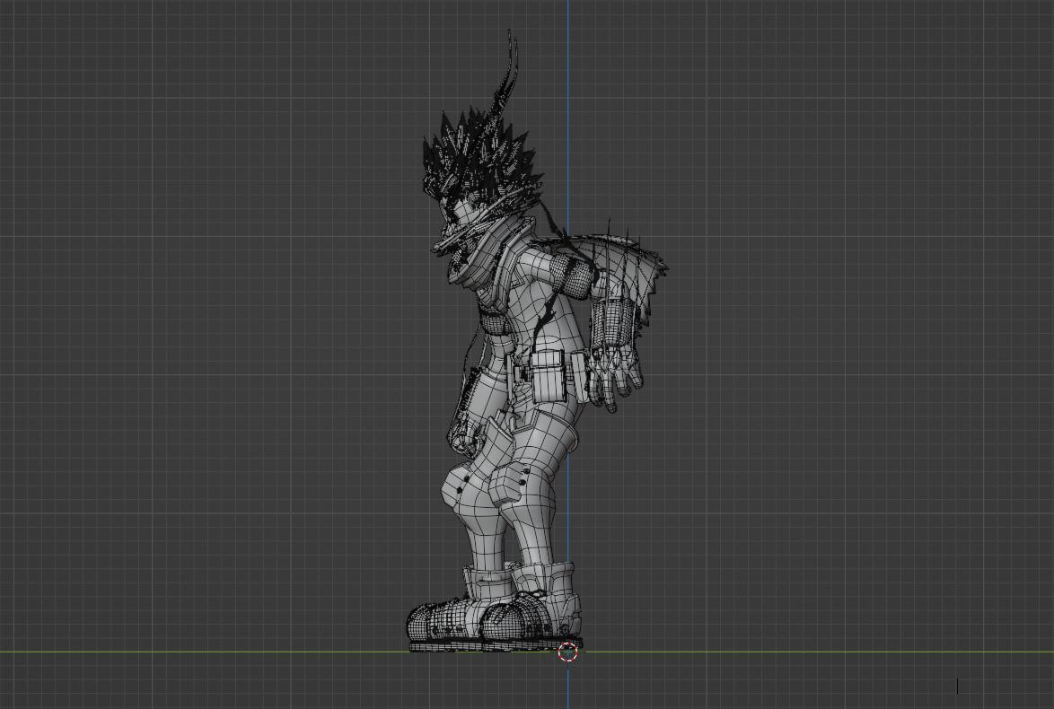 Izuku Midoriya - Deku - My Hero Academia 3D Model by Summerforce