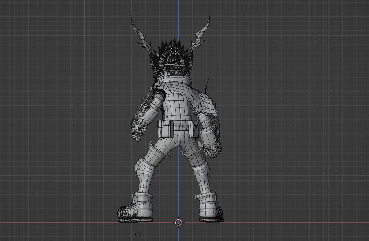 Izuku Midoriya - Deku - My Hero Academia 3D Model by Summerforce