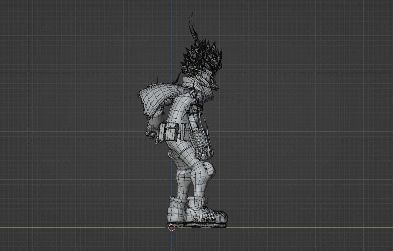 Izuku Midoriya - Deku - My Hero Academia 3D Model by Summerforce