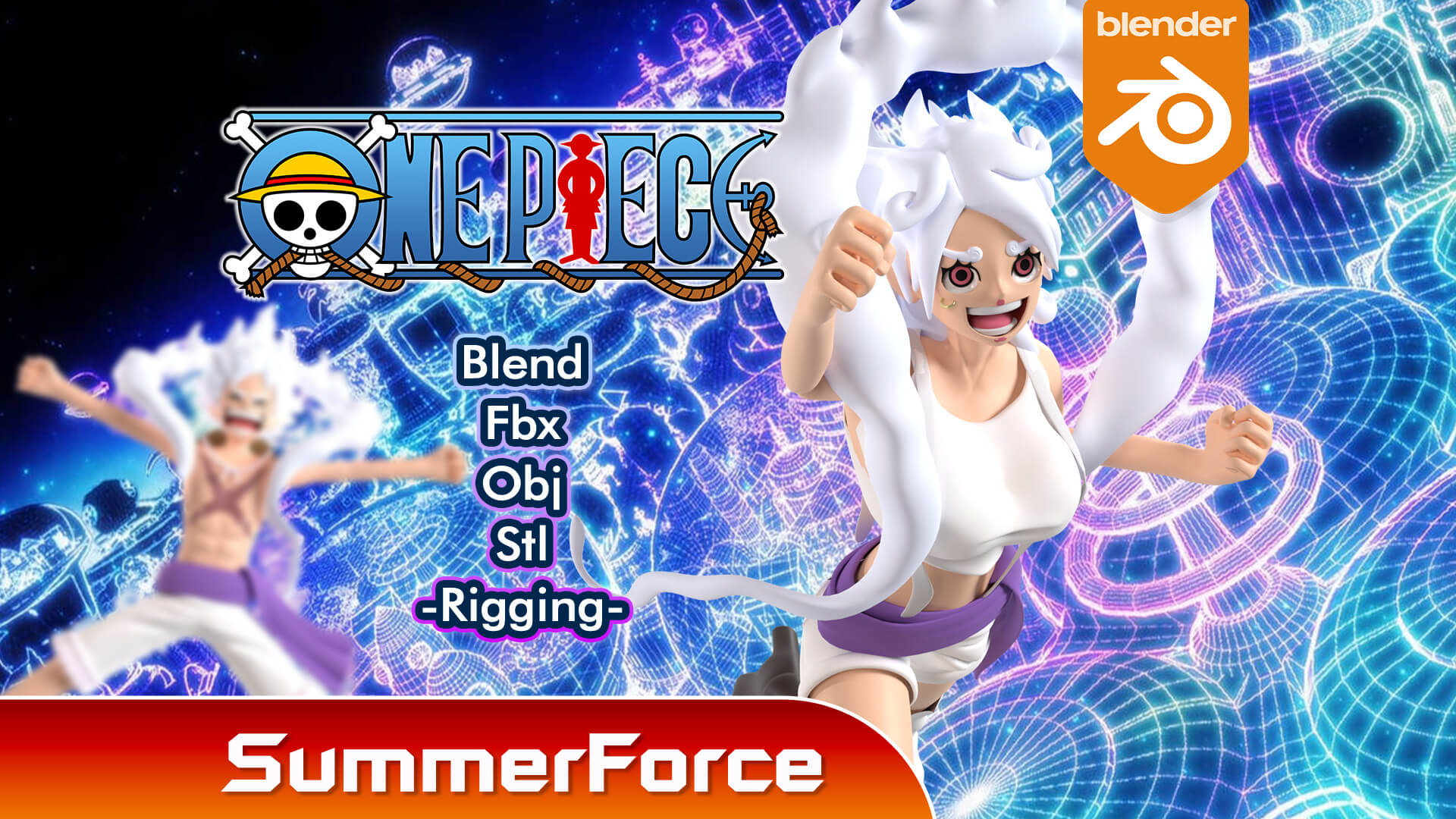 Jewelery Bonney Nika Form - One Piece 3D Model by Summerforce