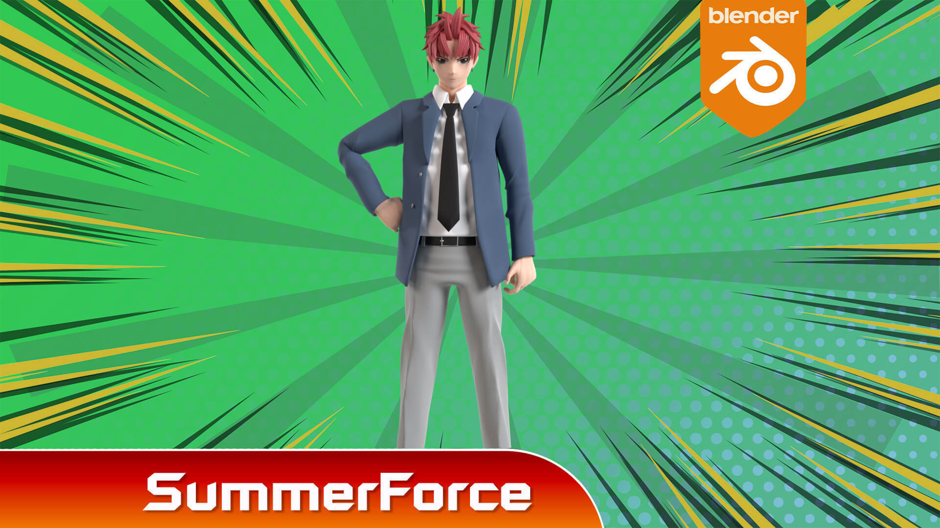 Jiji - Dandadan 3D Model by Summerforce