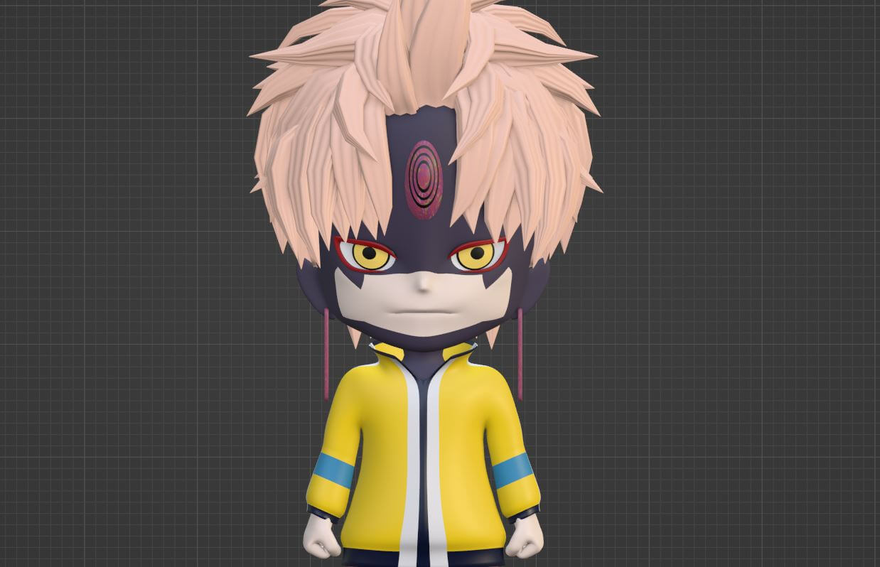 Jiji Evil Eye SD - Dandadan 3D Model by Summerforce