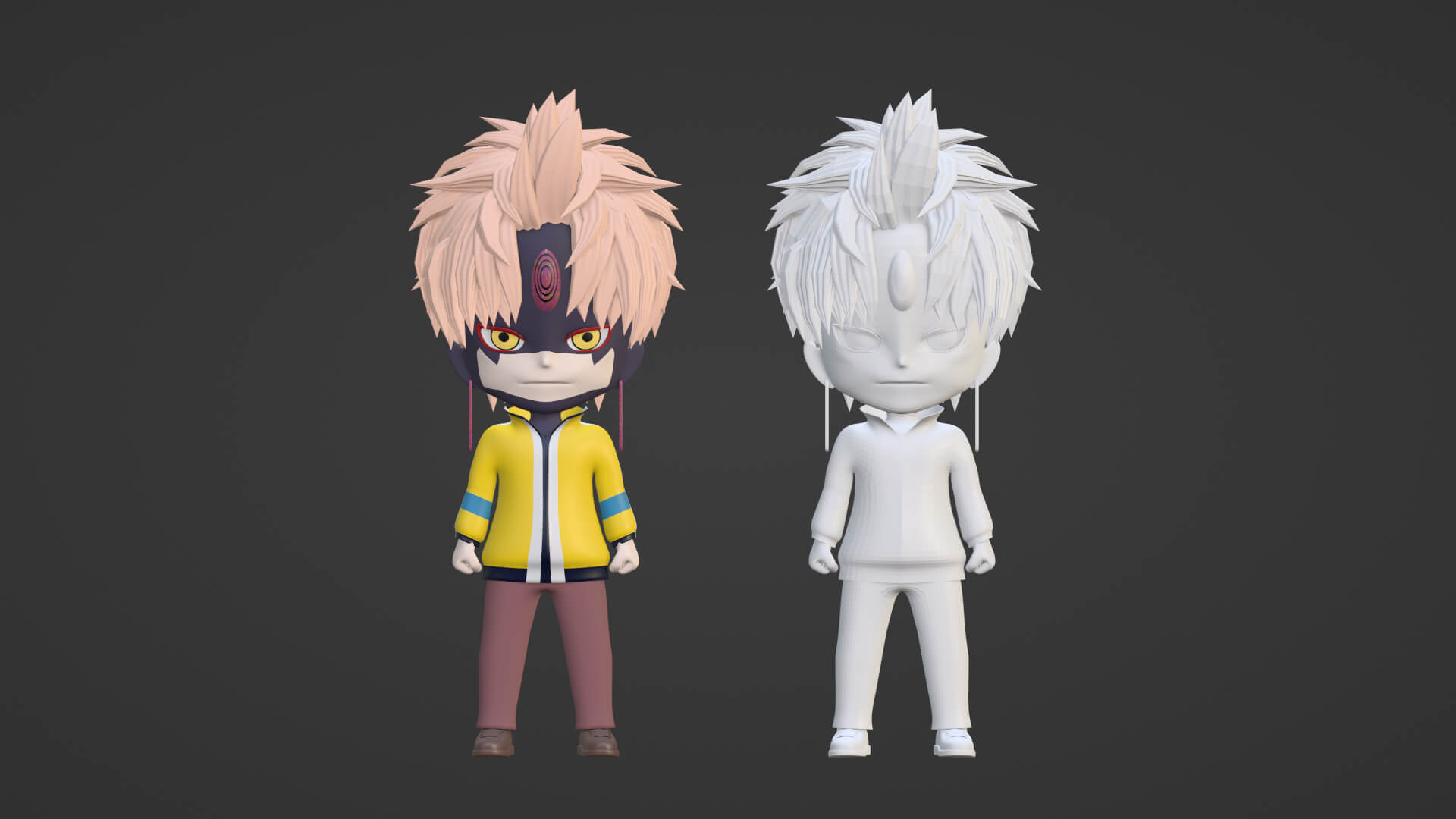 Jiji Evil Eye SD - Dandadan 3D Model by Summerforce