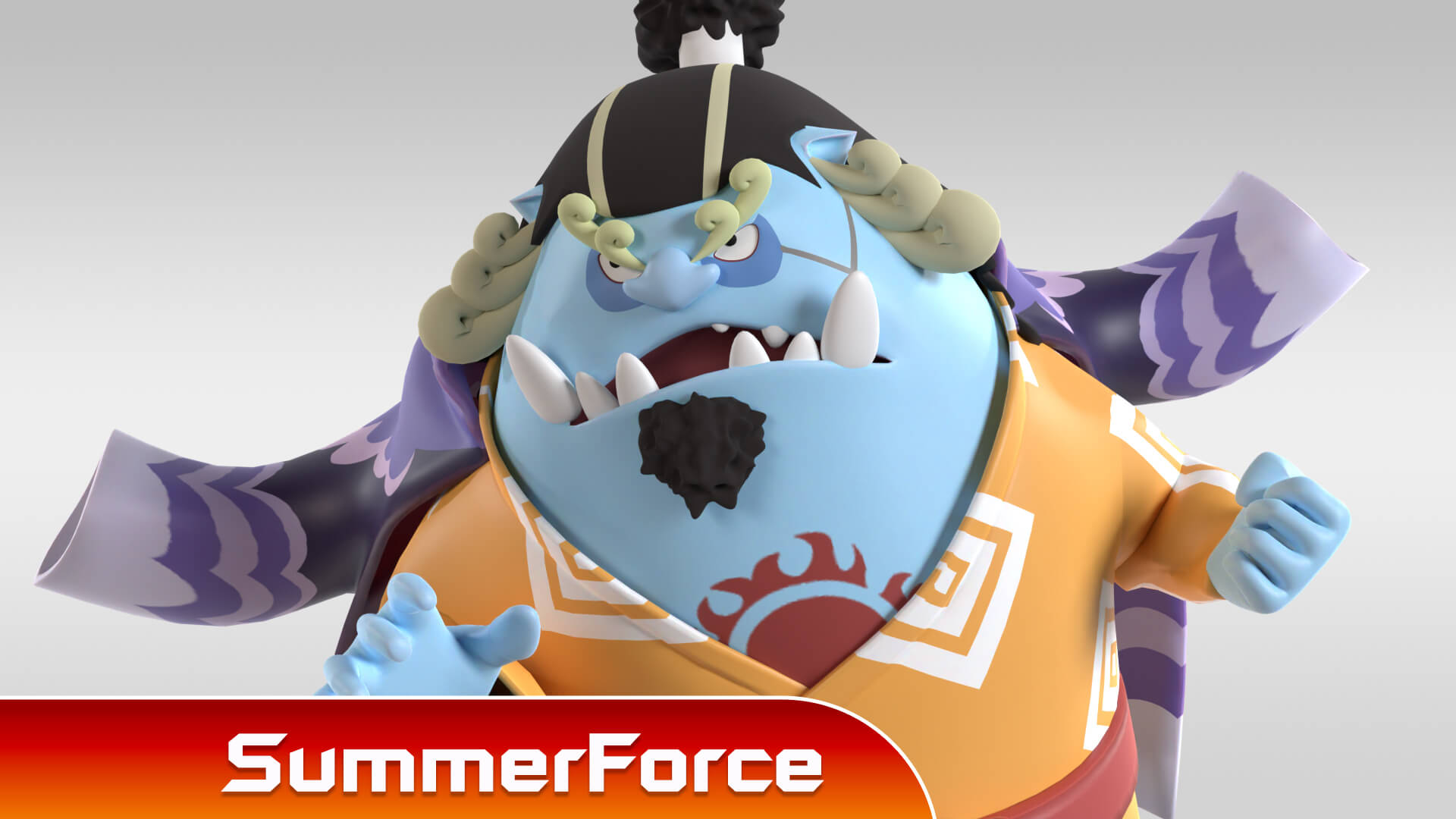 Jinbe Wcf - One Piece 3D Model by Summerforce
