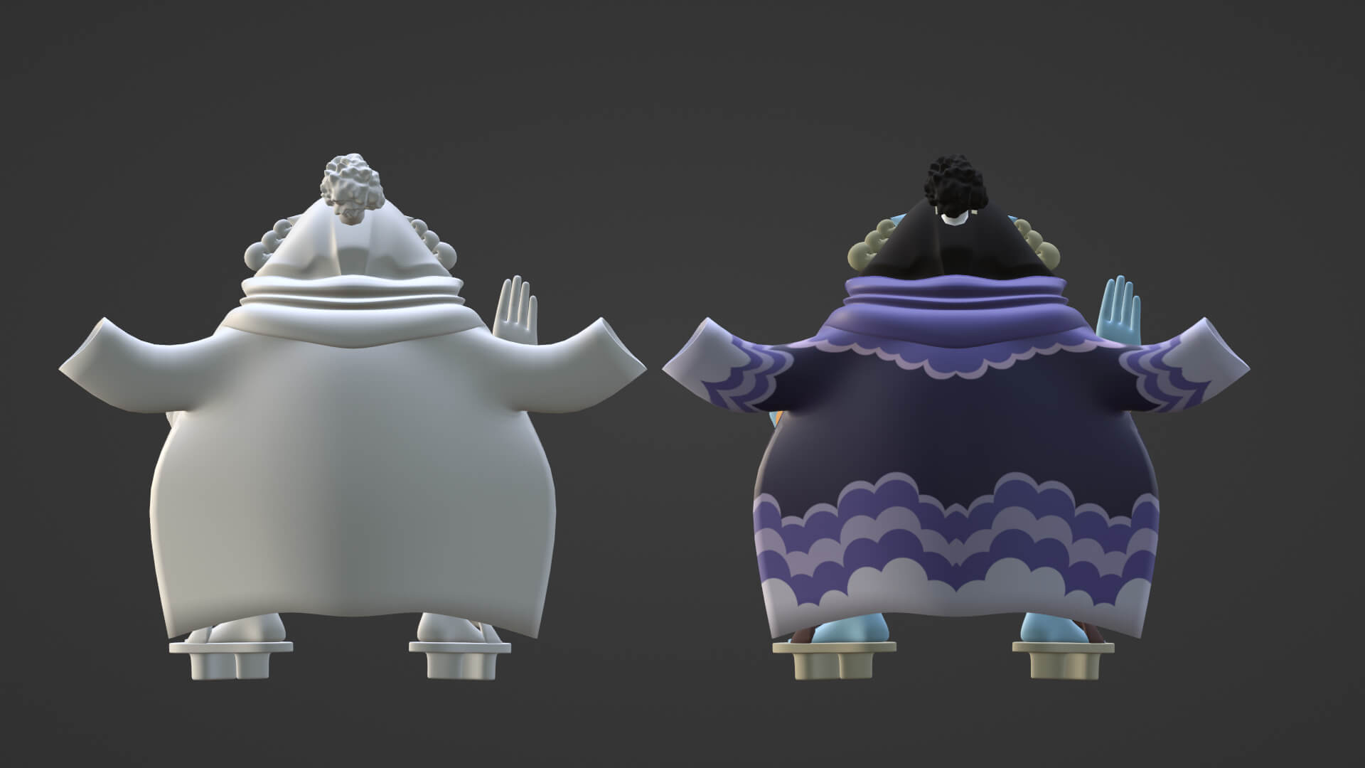 Jinbe Wcf - One Piece 3D Model by Summerforce