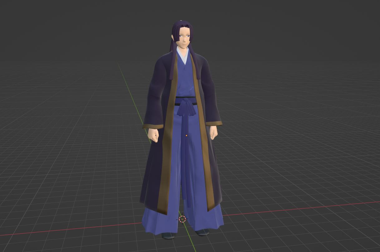 Jinshi - The Apothecary Diaries 3D Model by Summerforce