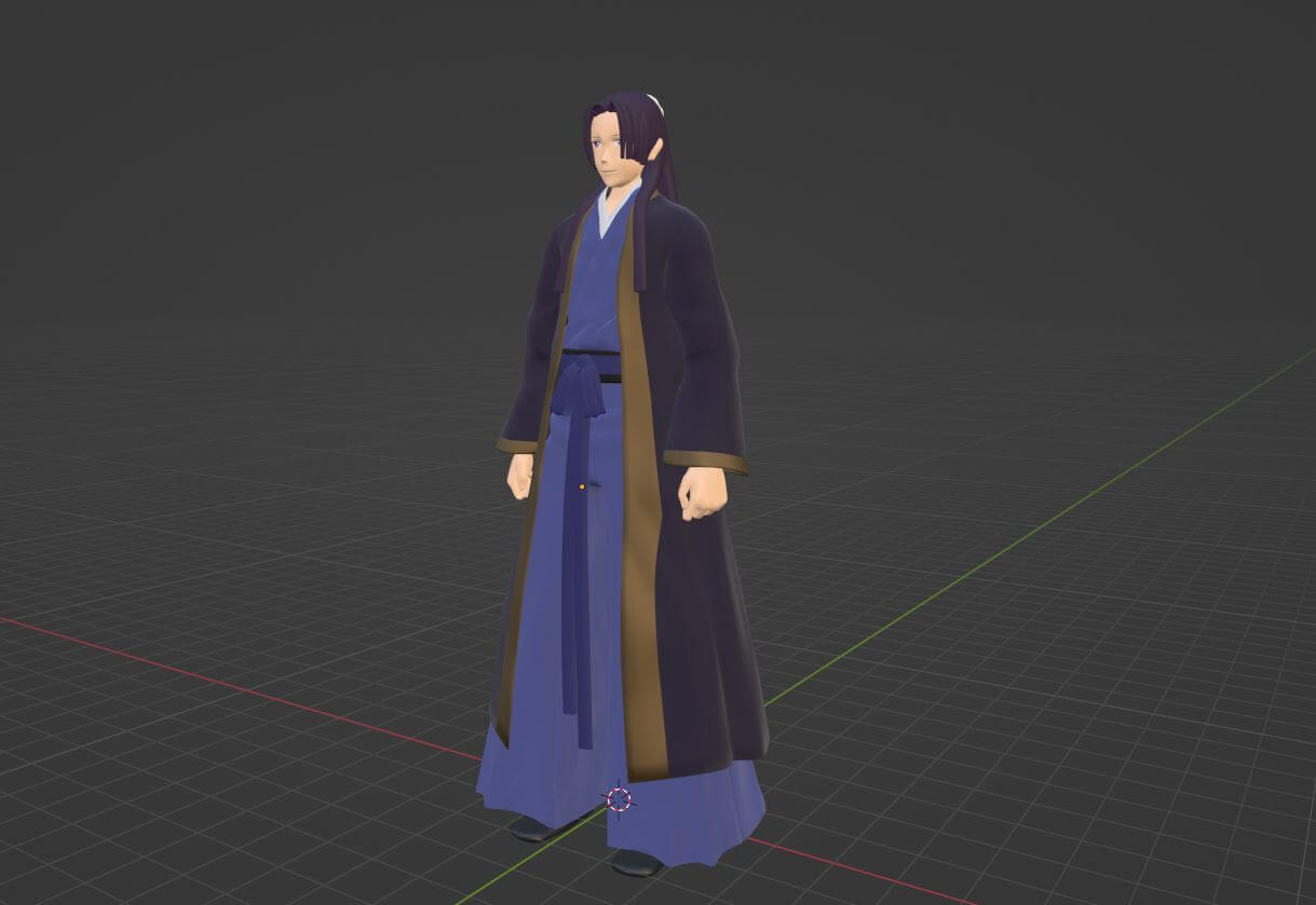 Jinshi - The Apothecary Diaries 3D Model by Summerforce