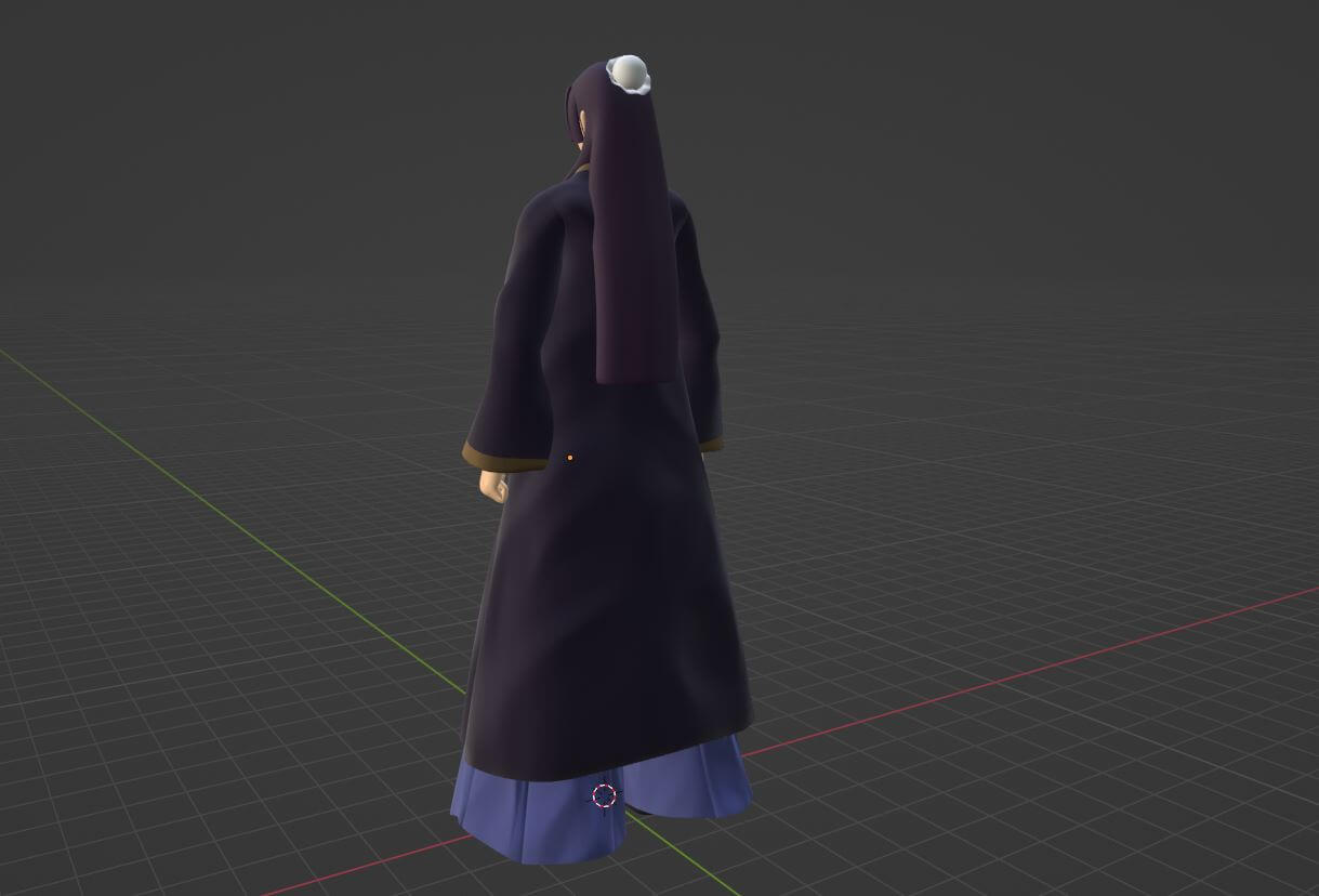 Jinshi - The Apothecary Diaries 3D Model by Summerforce