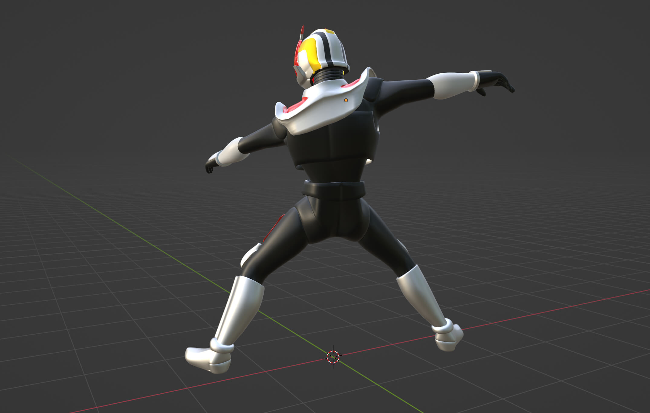 Kamen Rider Den-O - Kamen Rider 3D Model by Summerforce