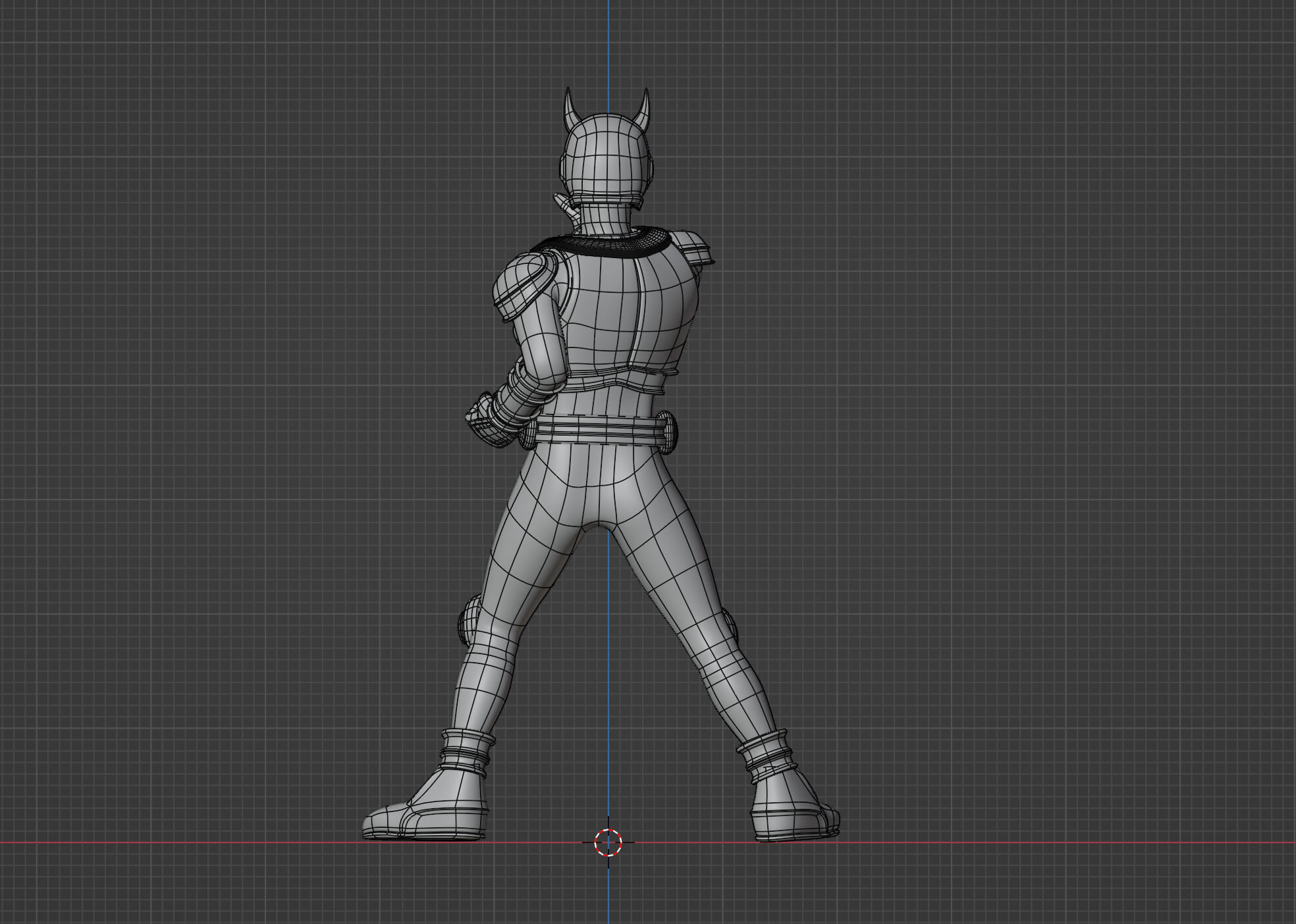 Kamen Rider Kuuga - Kamen Rider 3D Model by Summerforce