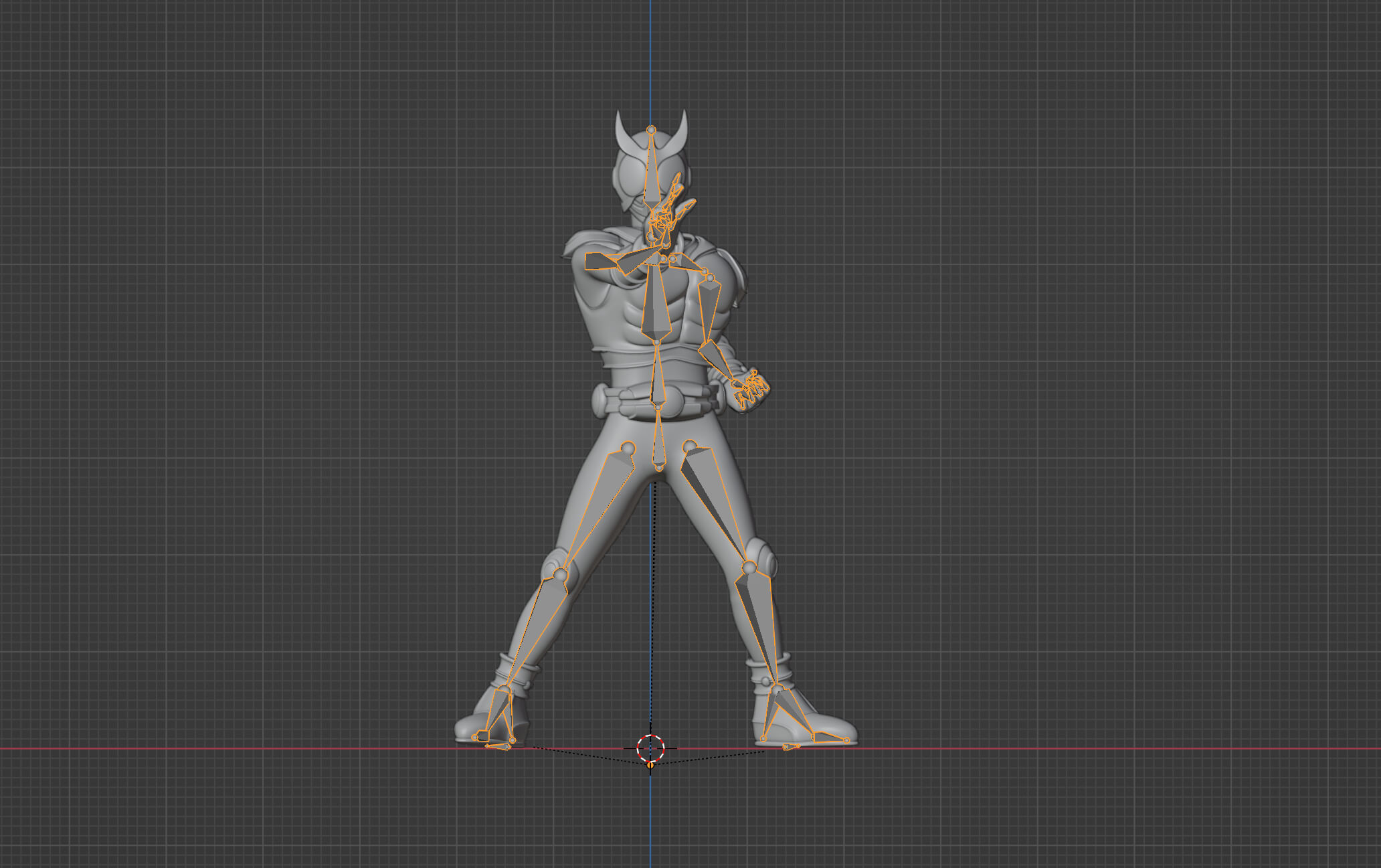 Kamen Rider Kuuga - Kamen Rider 3D Model by Summerforce