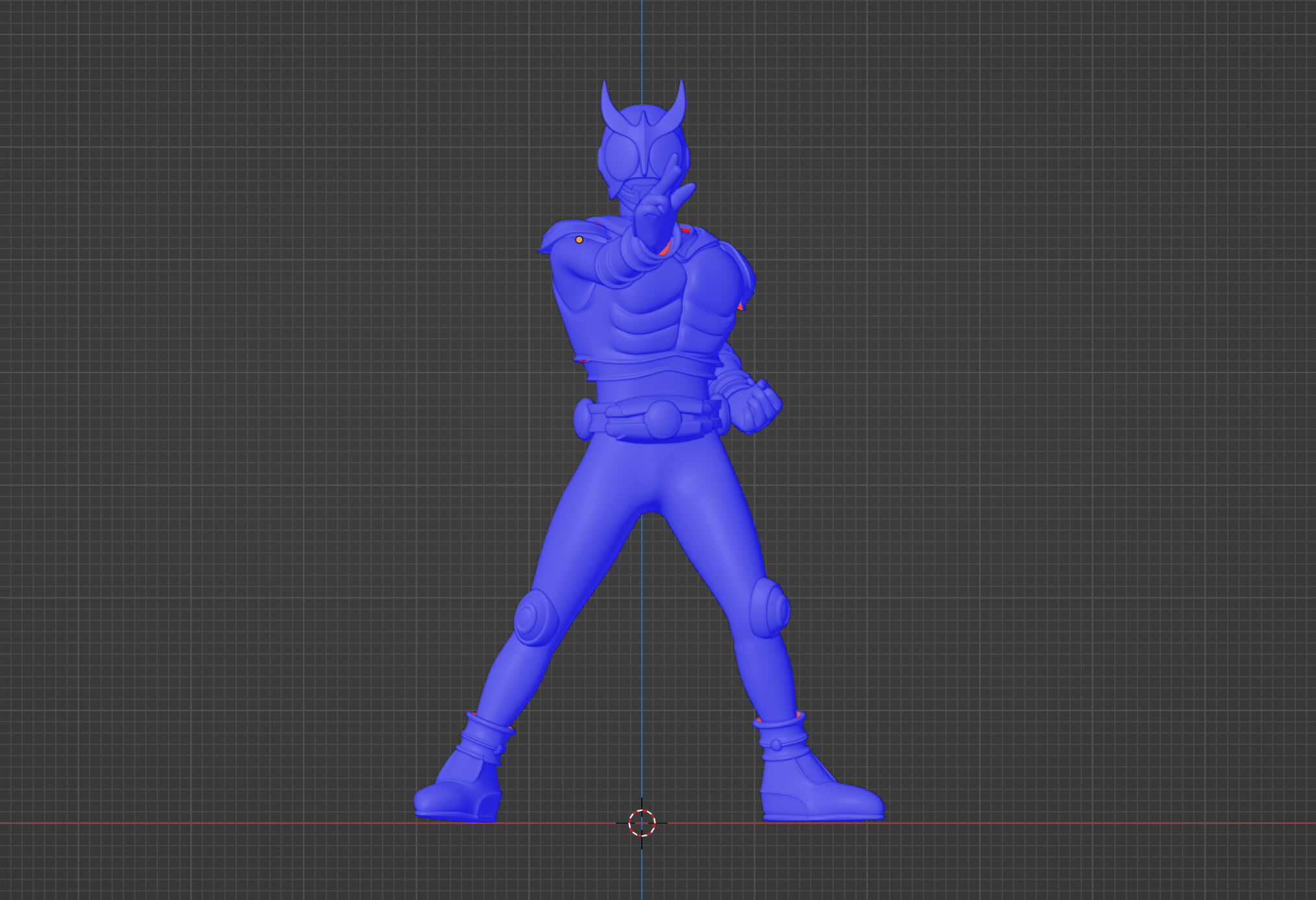 Kamen Rider Kuuga - Kamen Rider 3D Model by Summerforce