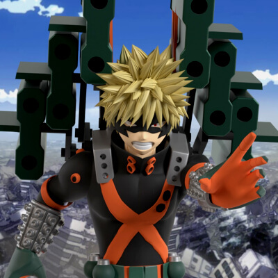 Katsuki Bakugo Strafe Panzer - My Hero Academia 3D Model by Summerforce