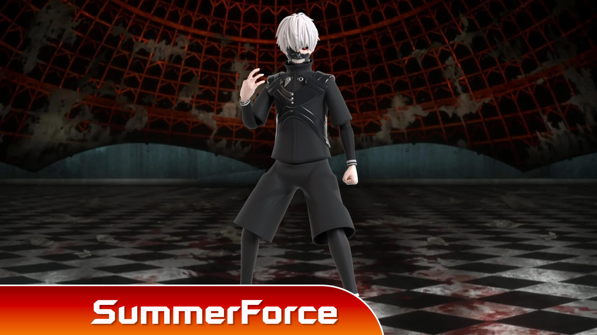 Ken Kaneki - Tokyo Ghoul 3D Model by Summerforce