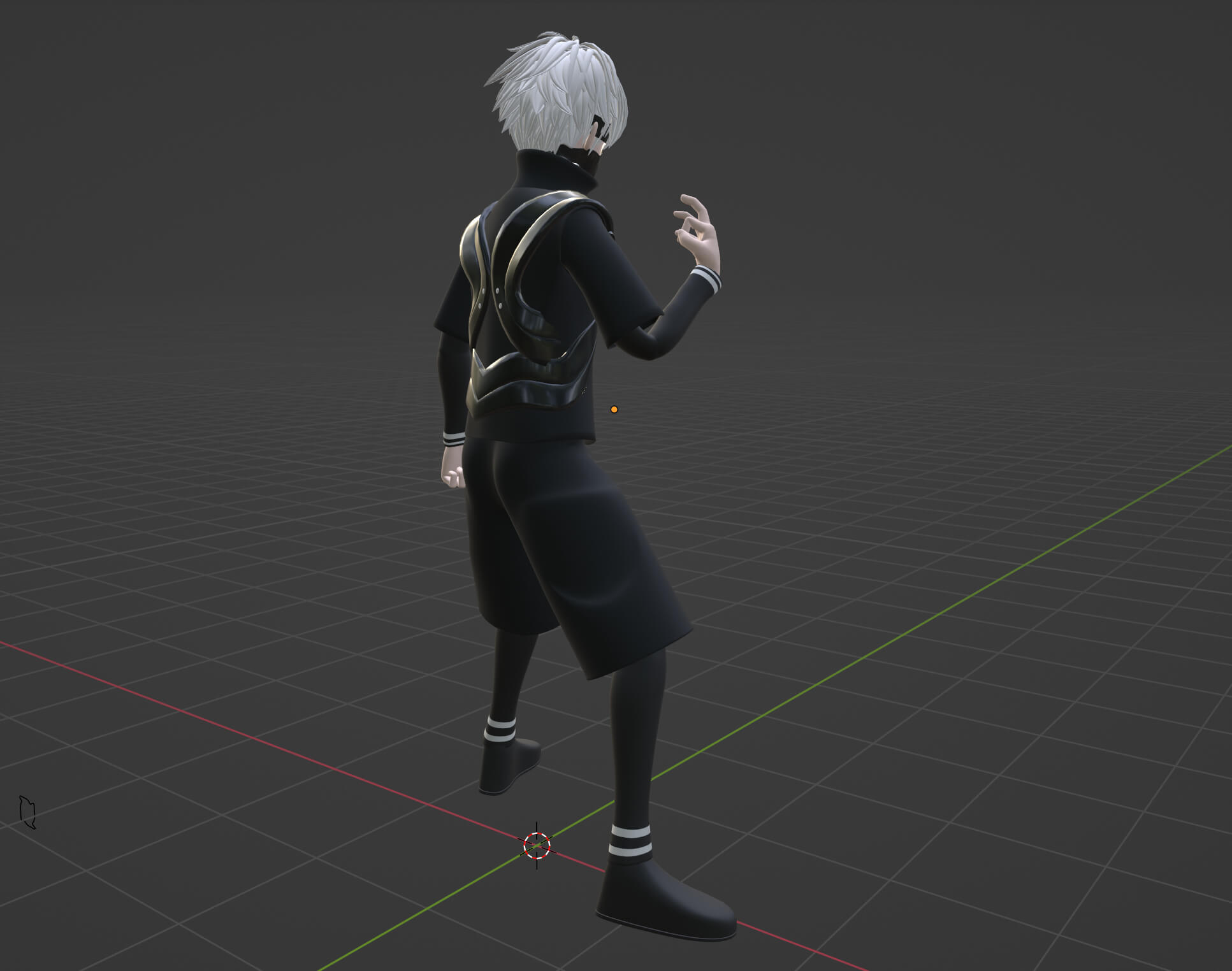 Ken Kaneki - Tokyo Ghoul 3D Model by Summerforce