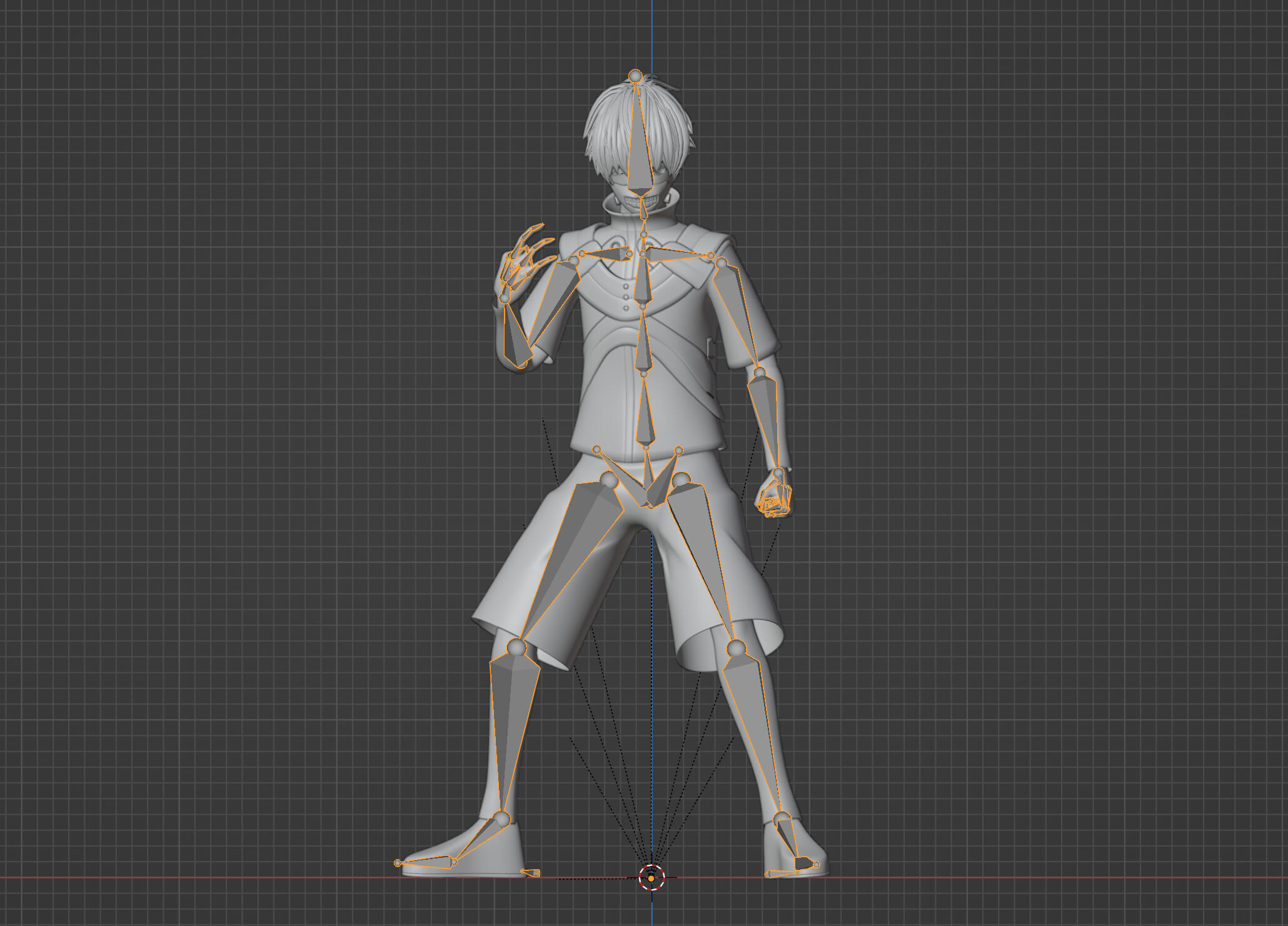 Ken Kaneki - Tokyo Ghoul 3D Model by Summerforce