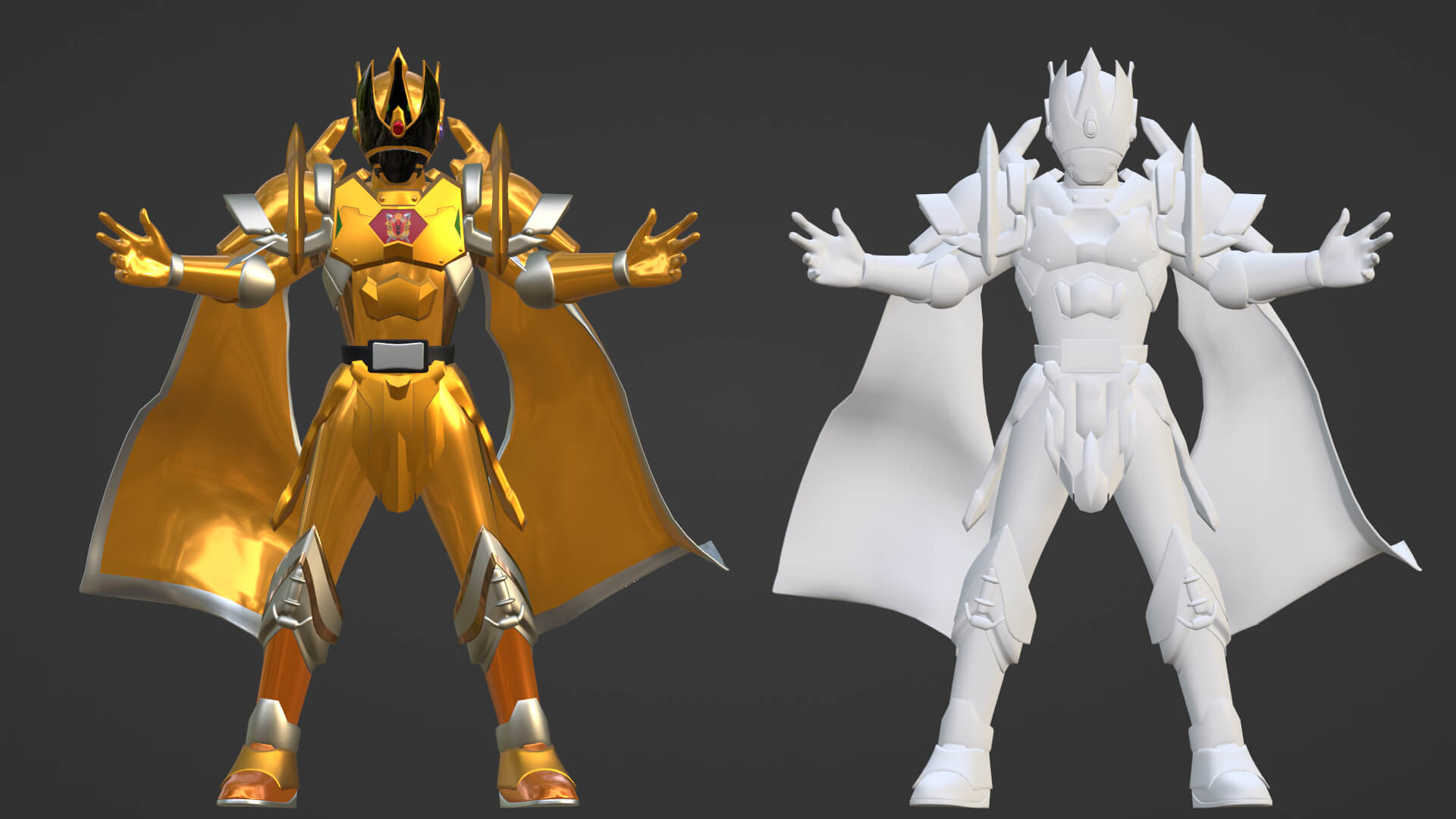 King Kuwagata Ohger - King Ohger 3D Model by Summerforce