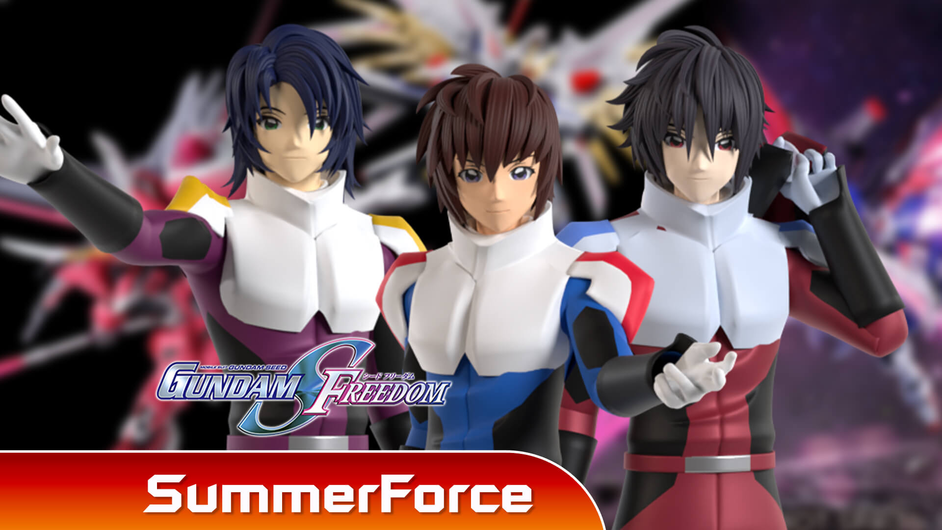 Kira Yamato - Gundam Seed Freedom 3D Model by Summerforce
