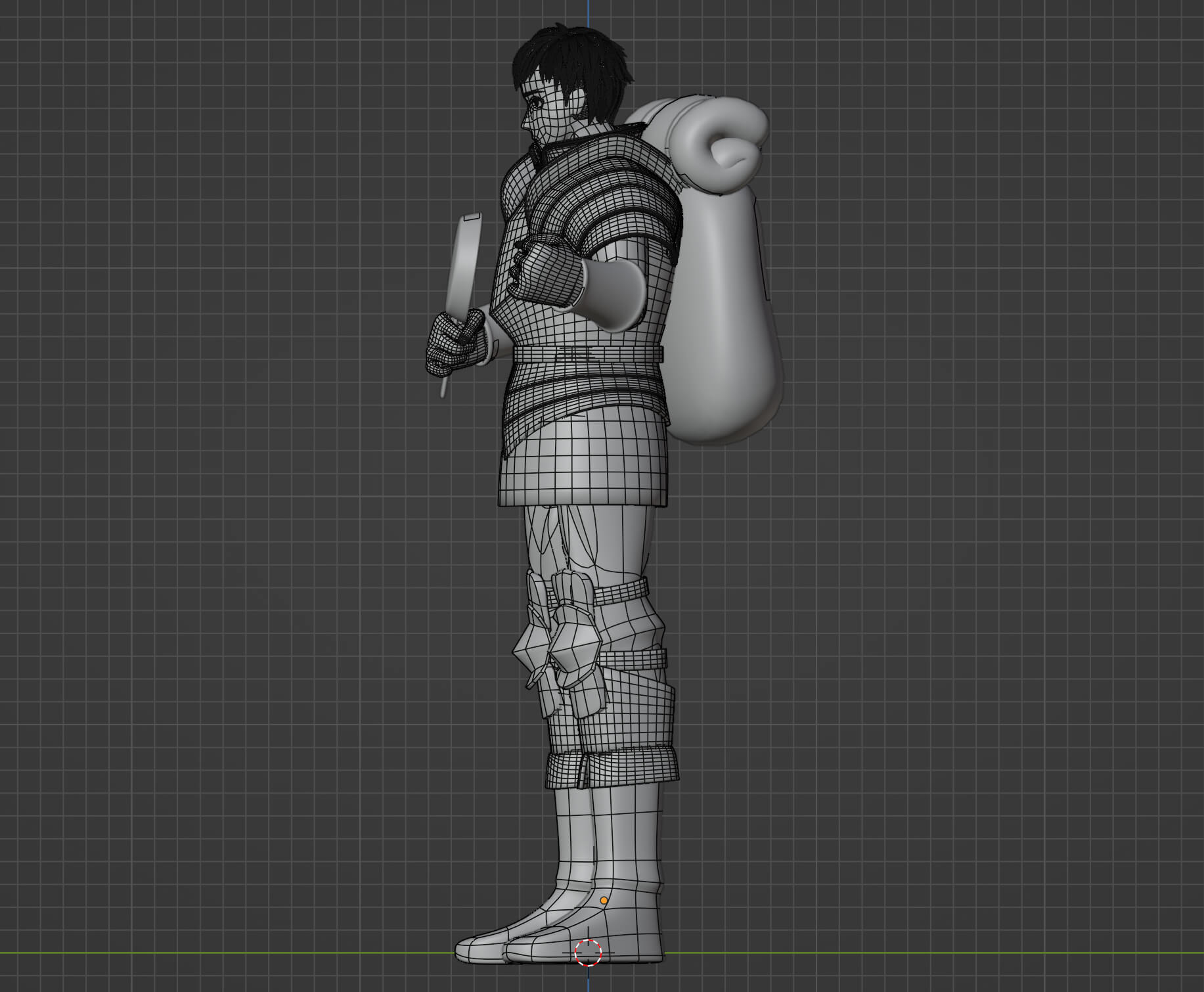 Laios Touden - Delicious in Dungeon 3D Model by Summerforce