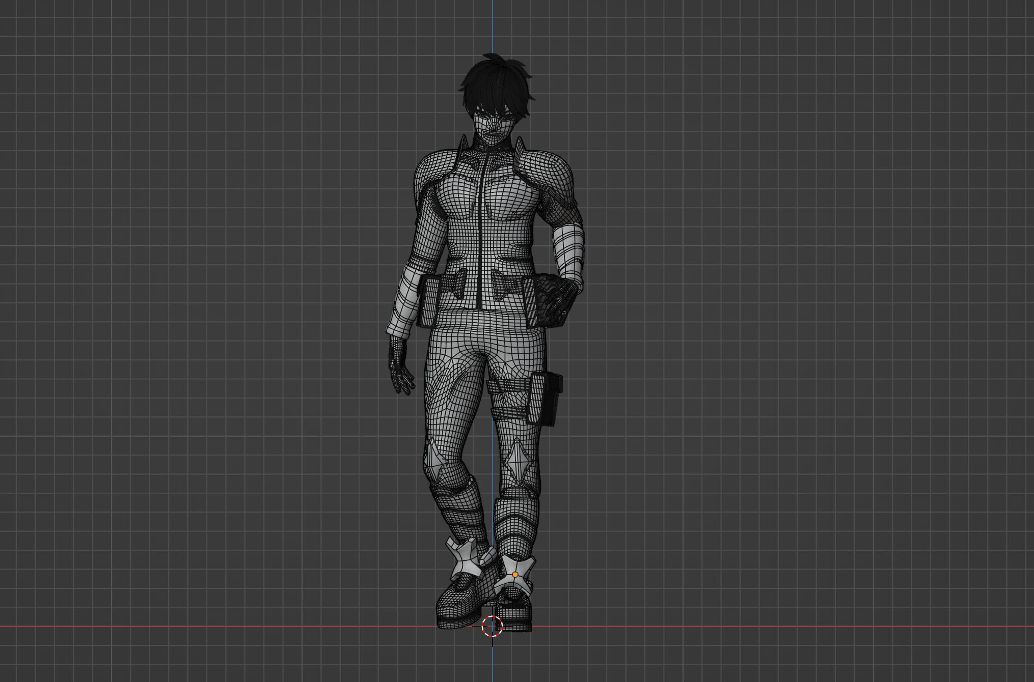 Leno Ichikawa - Kaiju NO8 3D Model by Summerforce