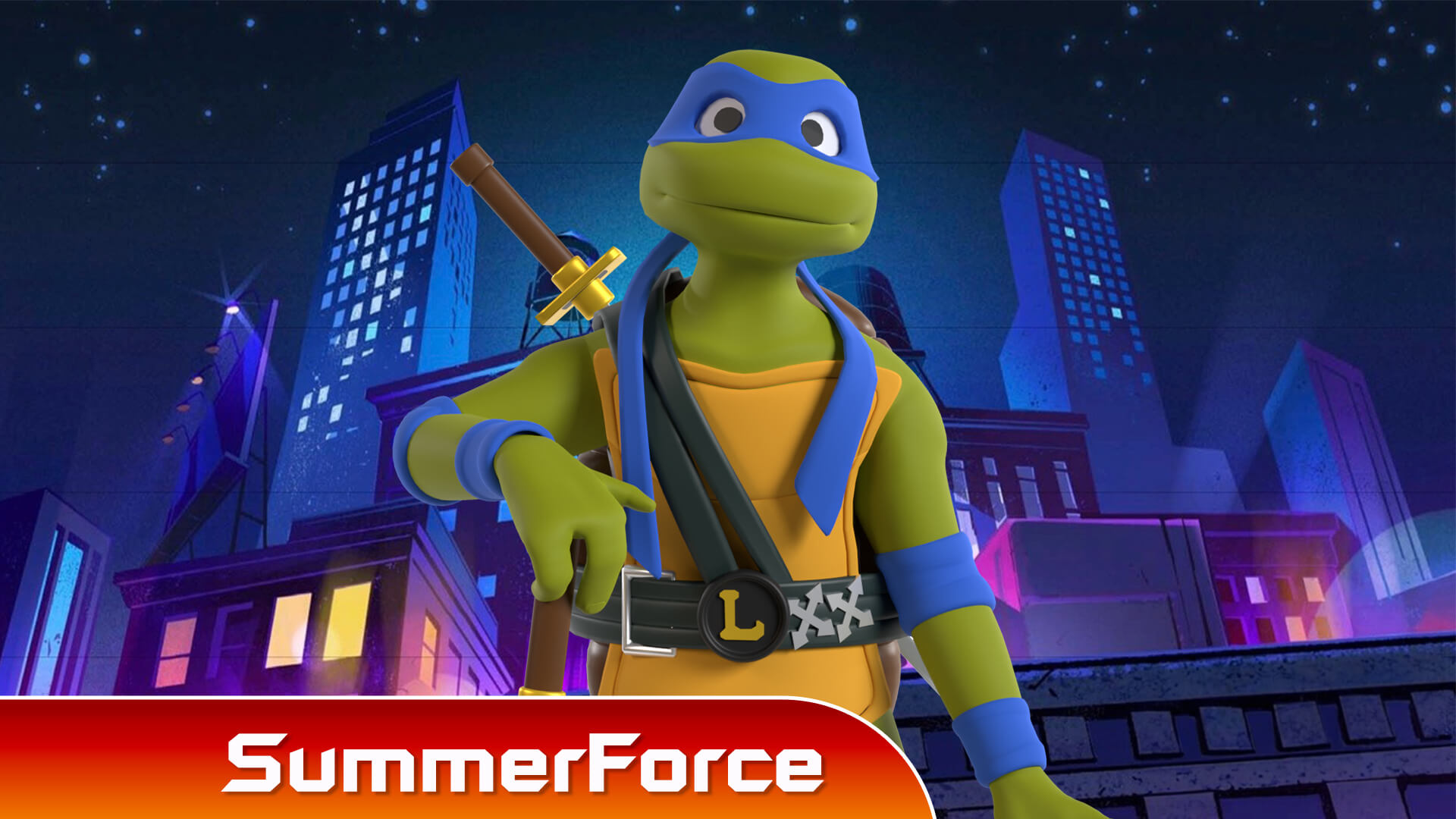 Leonardo - TMNT 3D Model by Summerforce