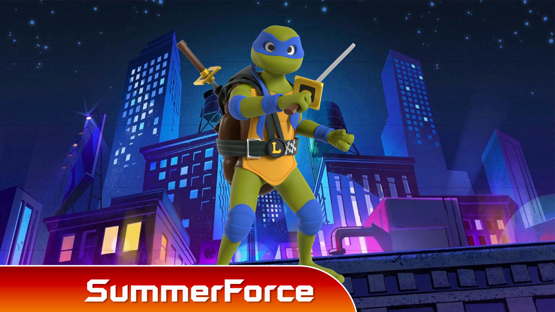 Leonardo - TMNT 3D Model by Summerforce