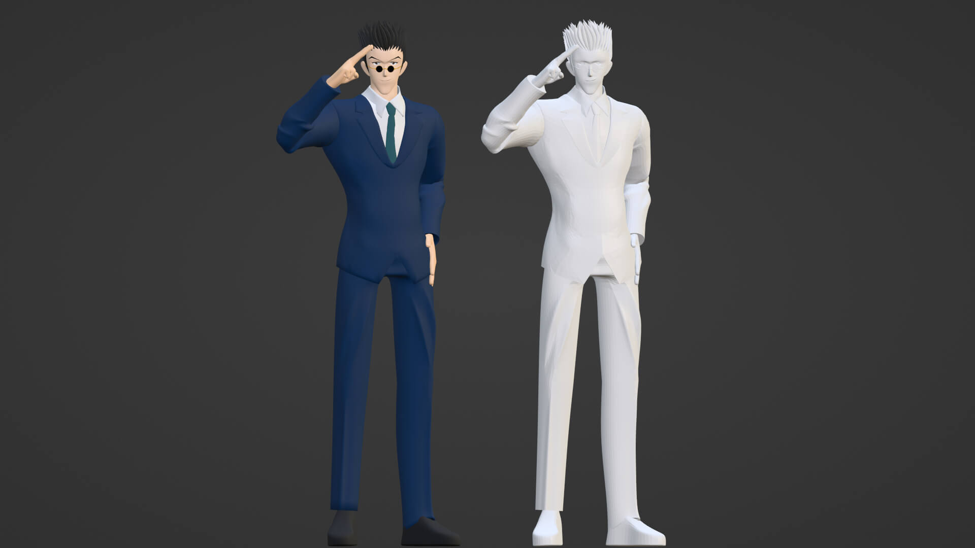 Leorio Paradinight - Hunter X Hunter 3D Model by Summerforce