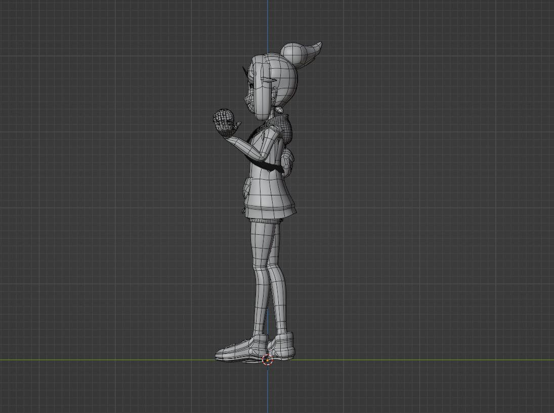 Liko - Pokémon Horizons 3D Model by Summerforce