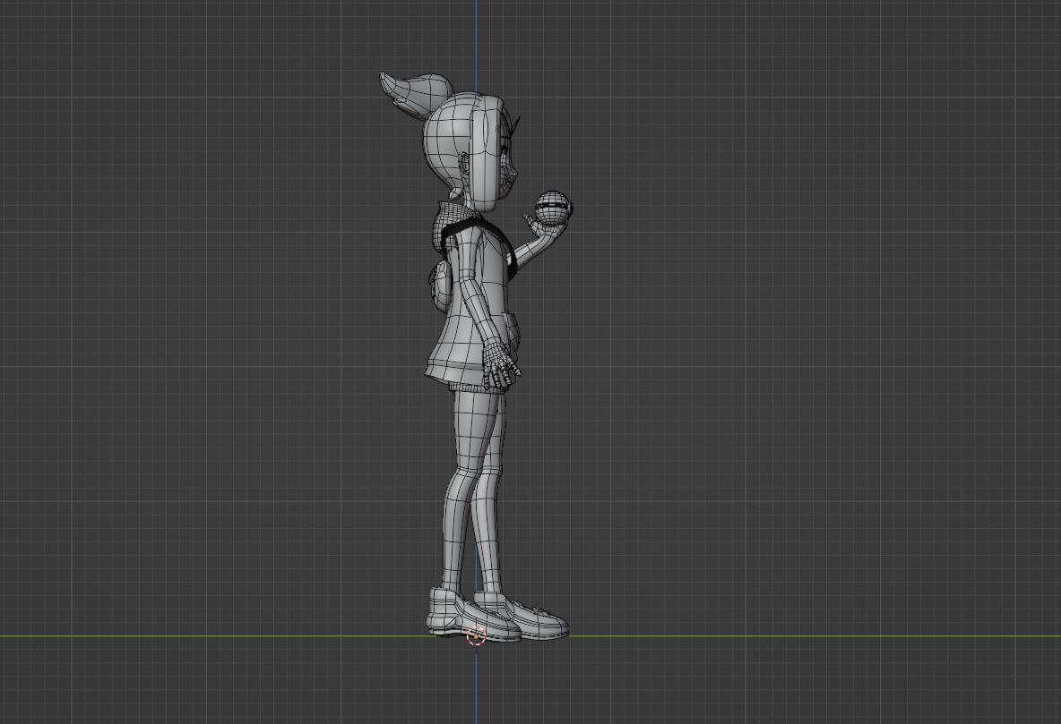 Liko - Pokémon Horizons 3D Model by Summerforce