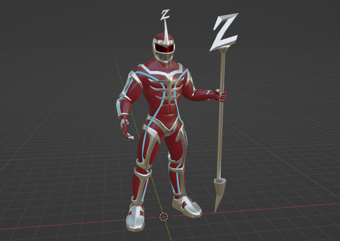 Lord Zedd - Power Ranger 3D Model by Summerforce