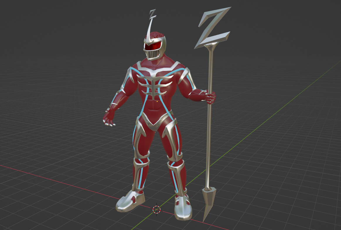 Lord Zedd - Power Ranger 3D Model by Summerforce