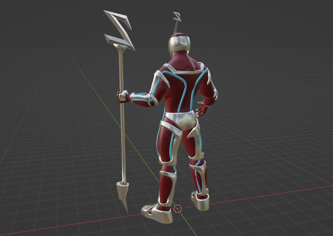 Lord Zedd - Power Ranger 3D Model by Summerforce