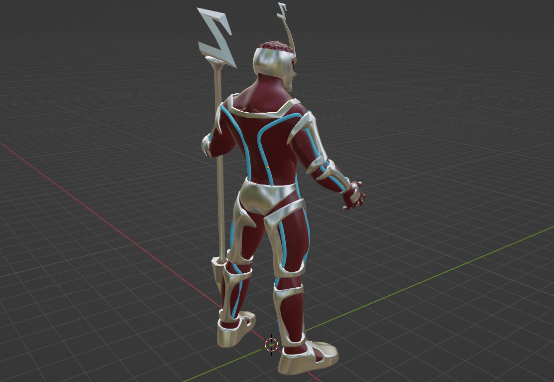 Lord Zedd - Power Ranger 3D Model by Summerforce