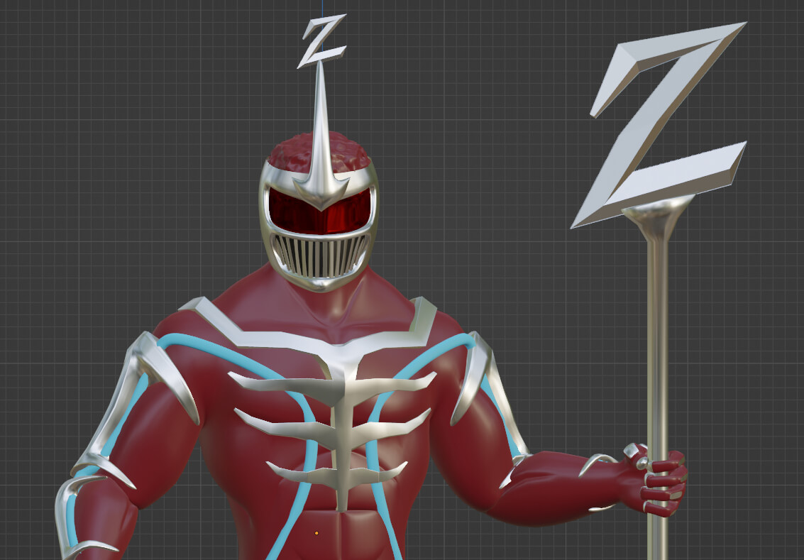 Lord Zedd - Power Ranger 3D Model by Summerforce
