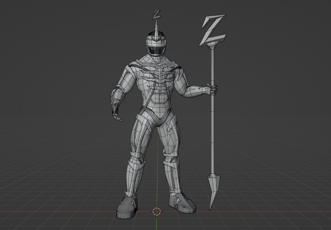 Lord Zedd - Power Ranger 3D Model by Summerforce