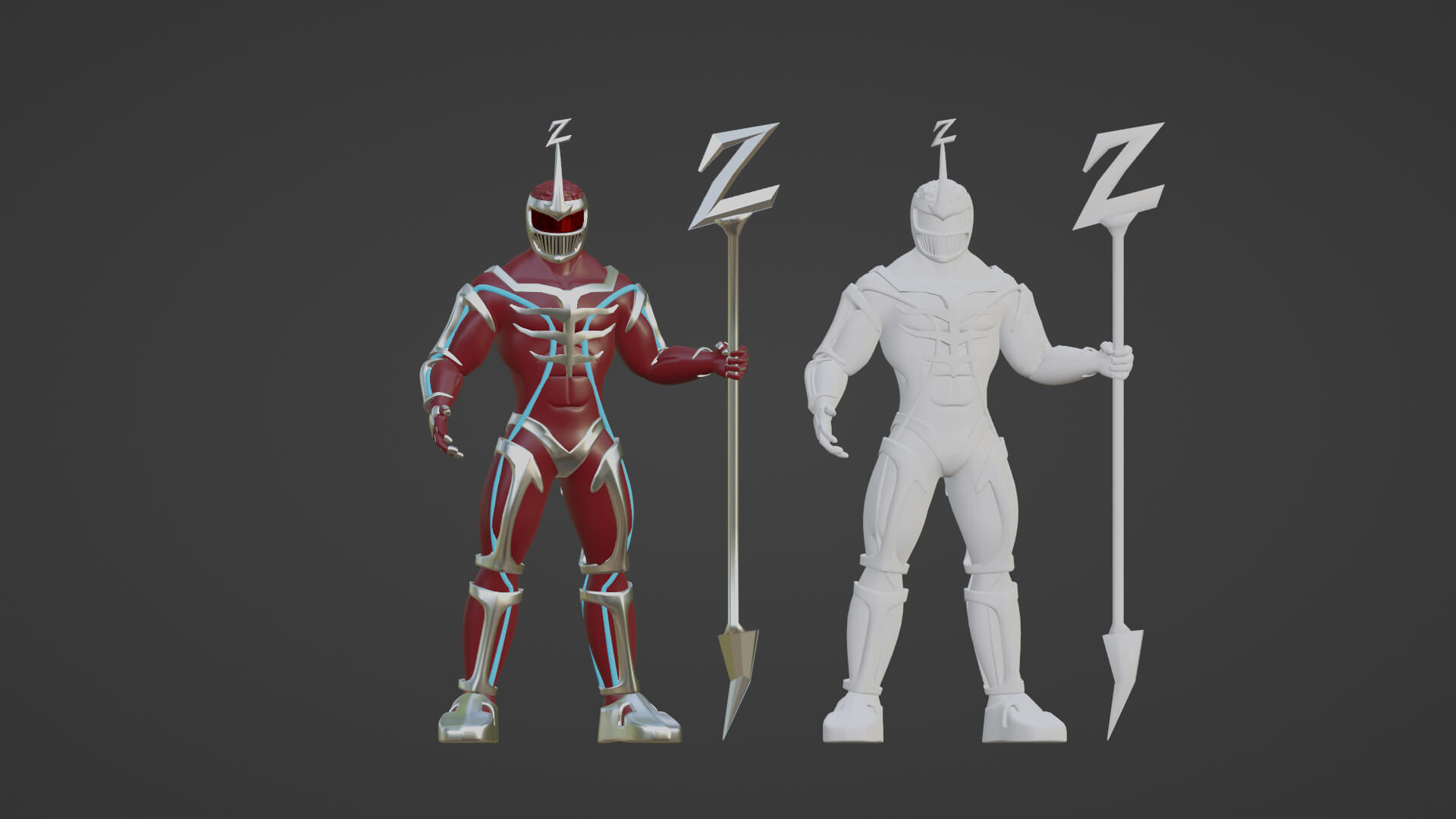 Lord Zedd - Power Ranger 3D Model by Summerforce