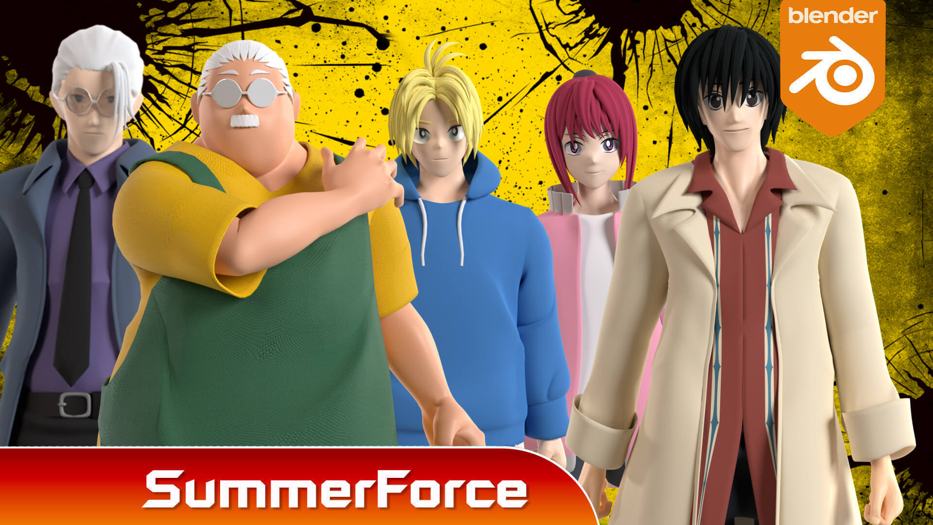 Lu Shaotang - Sakamoto Days 3D Model by Summerforce