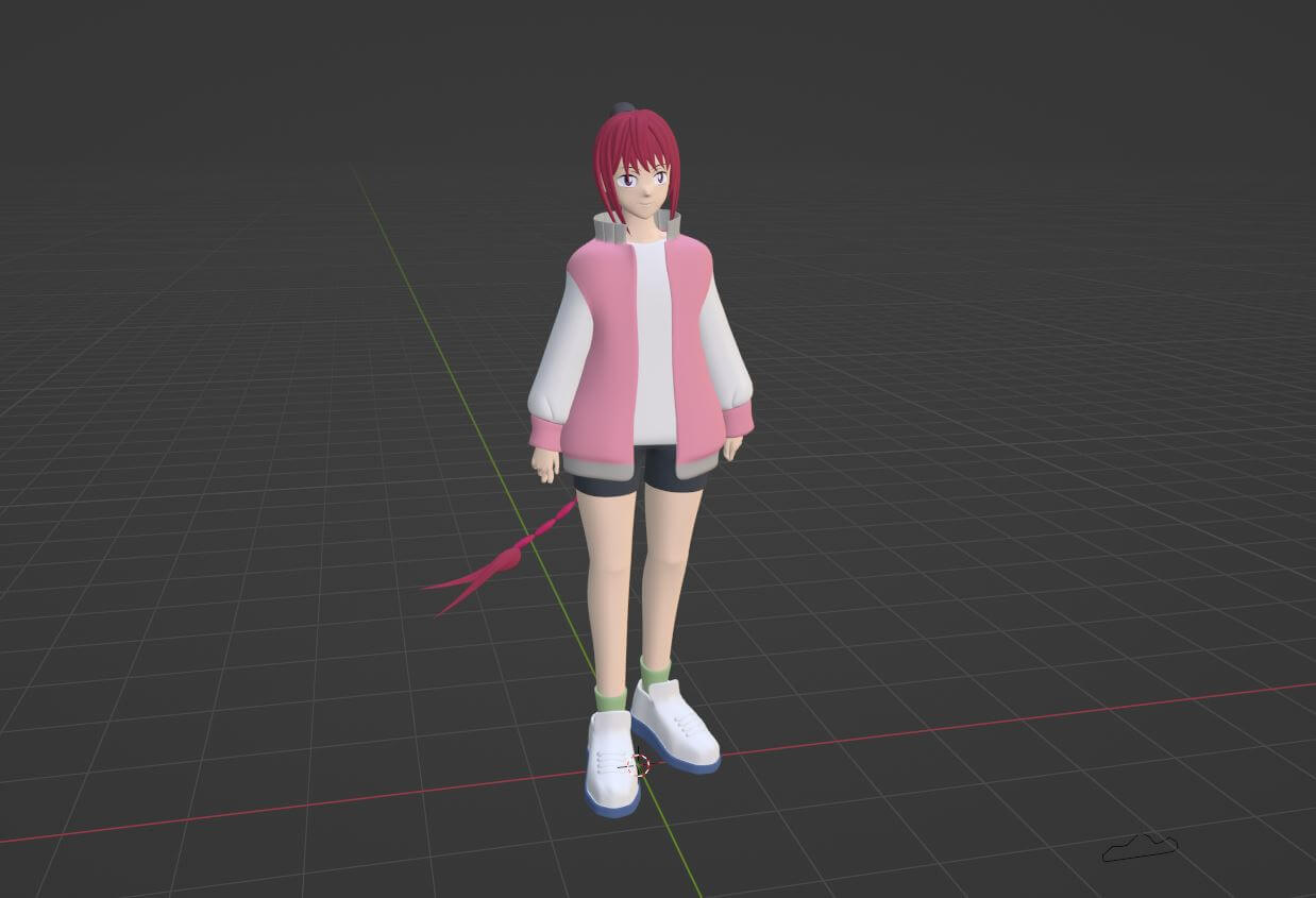 Lu Shaotang - Sakamoto Days 3D Model by Summerforce