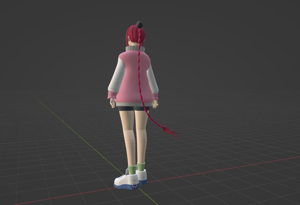 Lu Shaotang - Sakamoto Days 3D Model by Summerforce