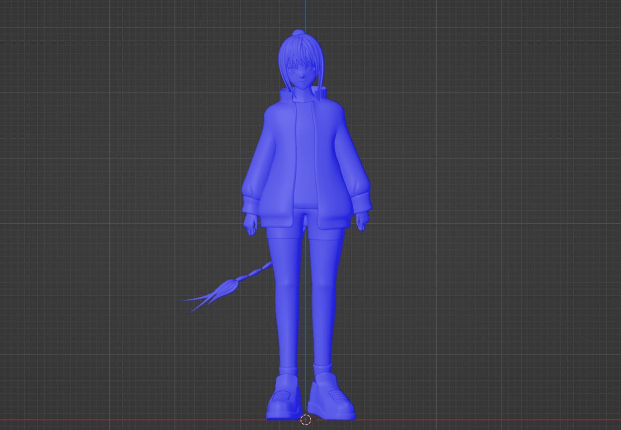 Lu Shaotang - Sakamoto Days 3D Model by Summerforce