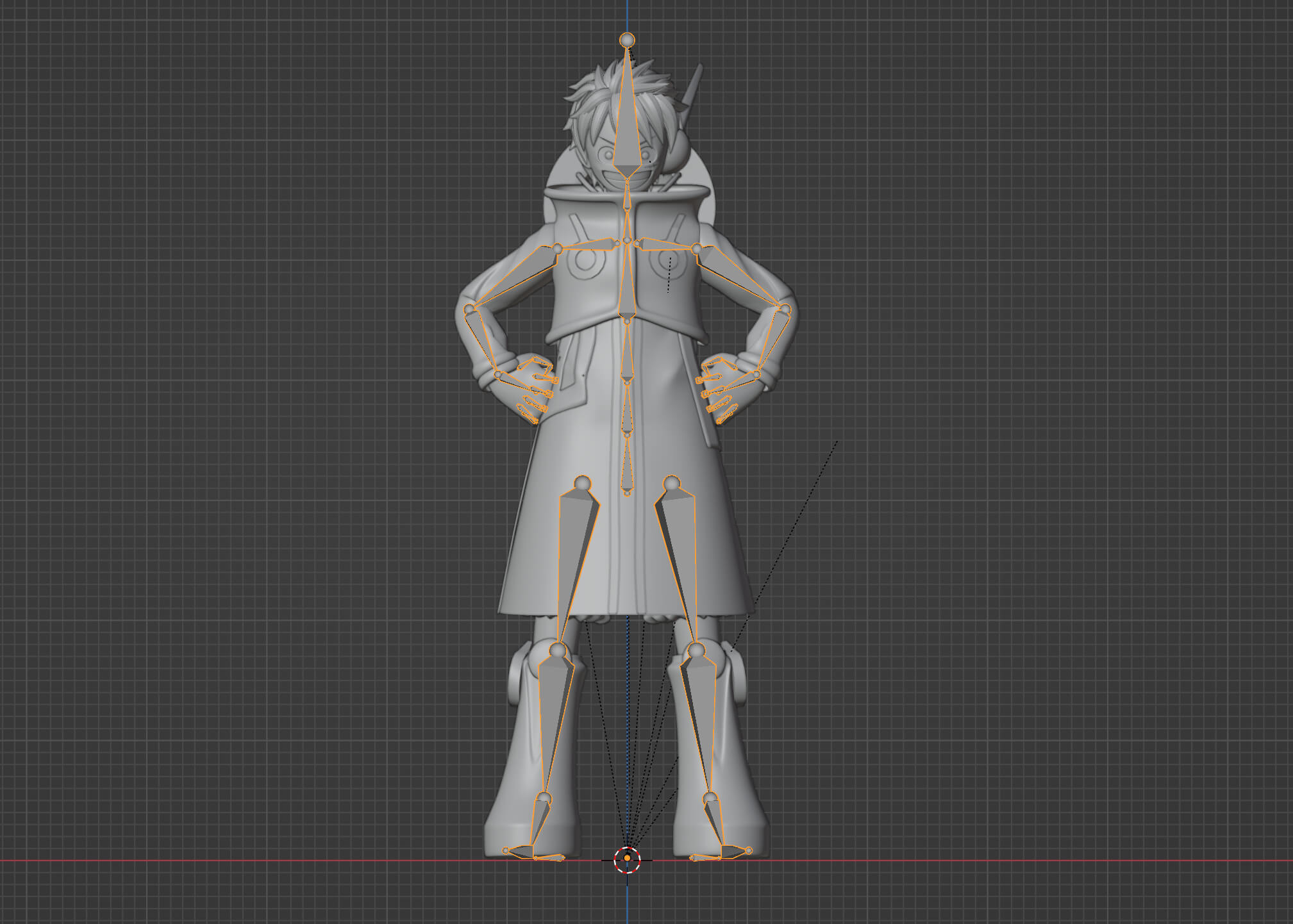 Luffy Egghead - One Piece 3D Model by Summerforce