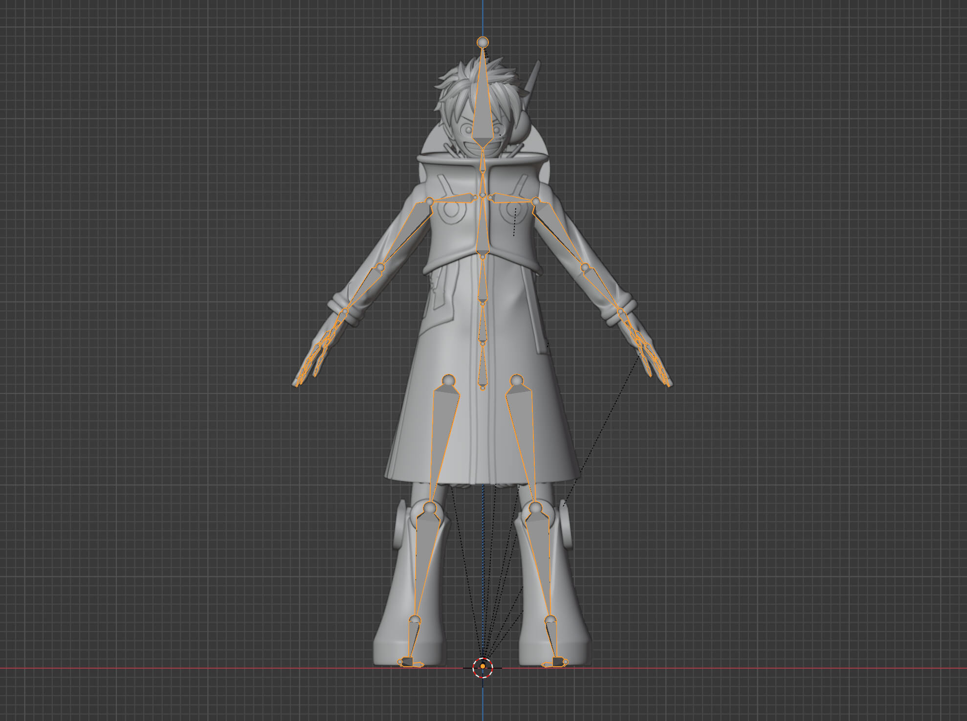 Luffy Egghead - One Piece 3D Model by Summerforce